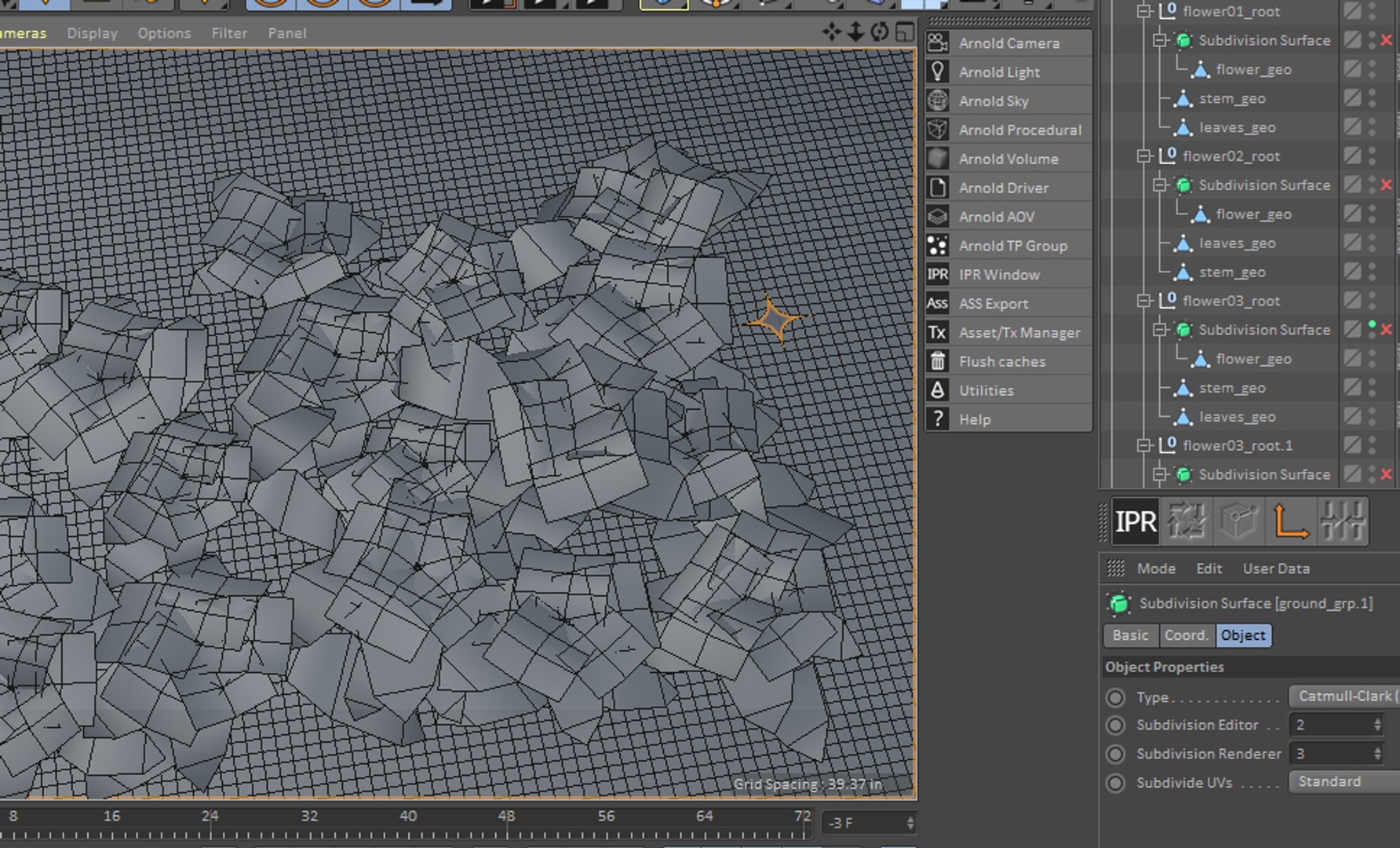 Vinca Flowers Model - TurboSquid 1544961