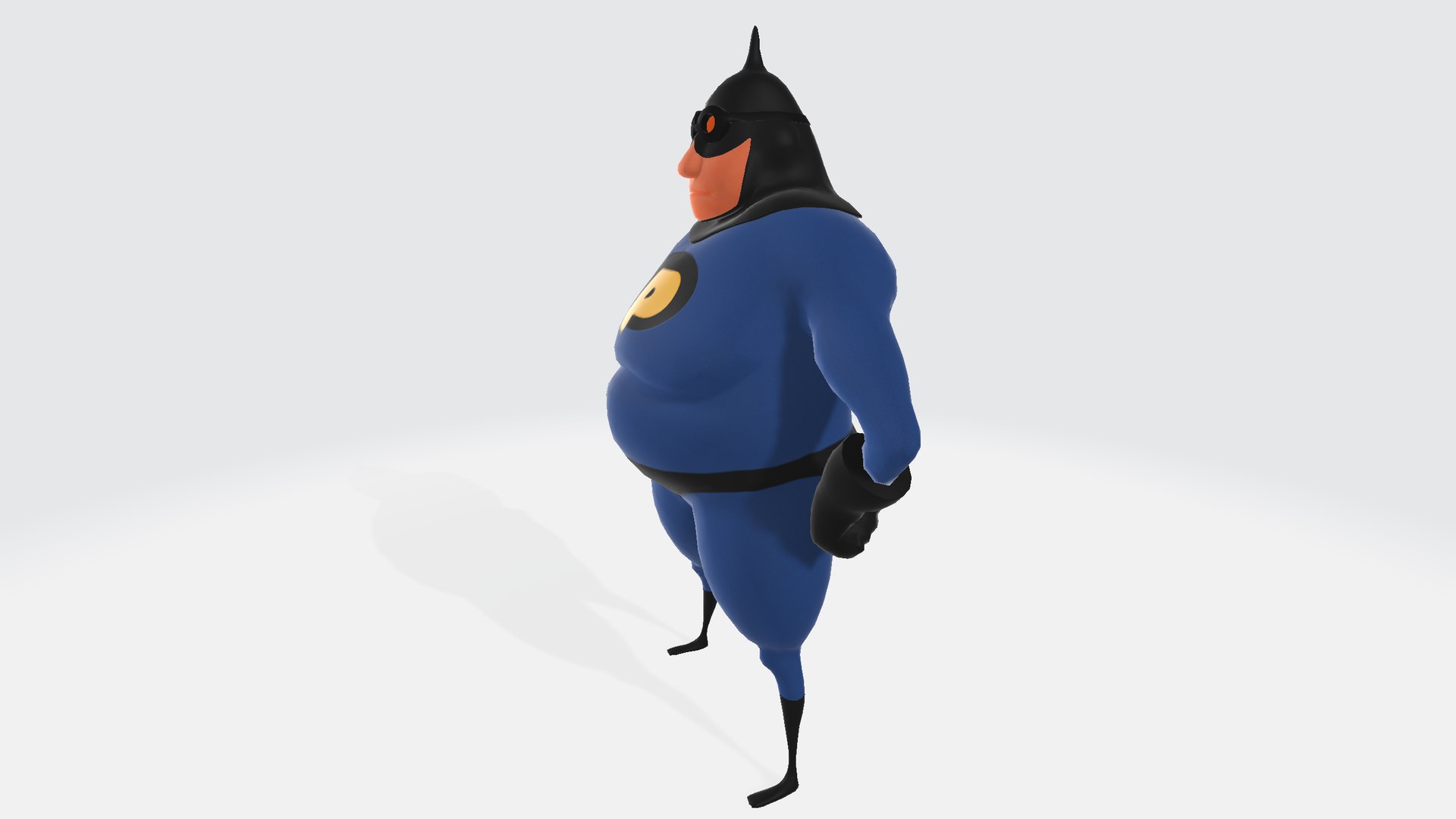 Superhero Male Model - TurboSquid 2319980
