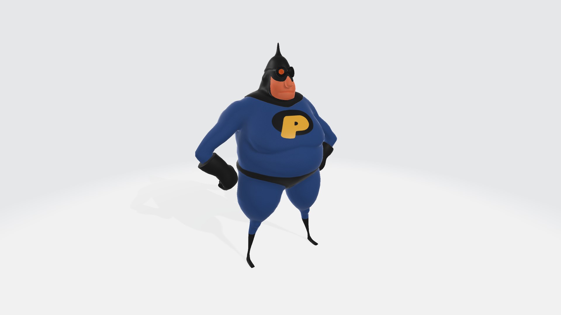 Superhero Male Model - TurboSquid 2319980