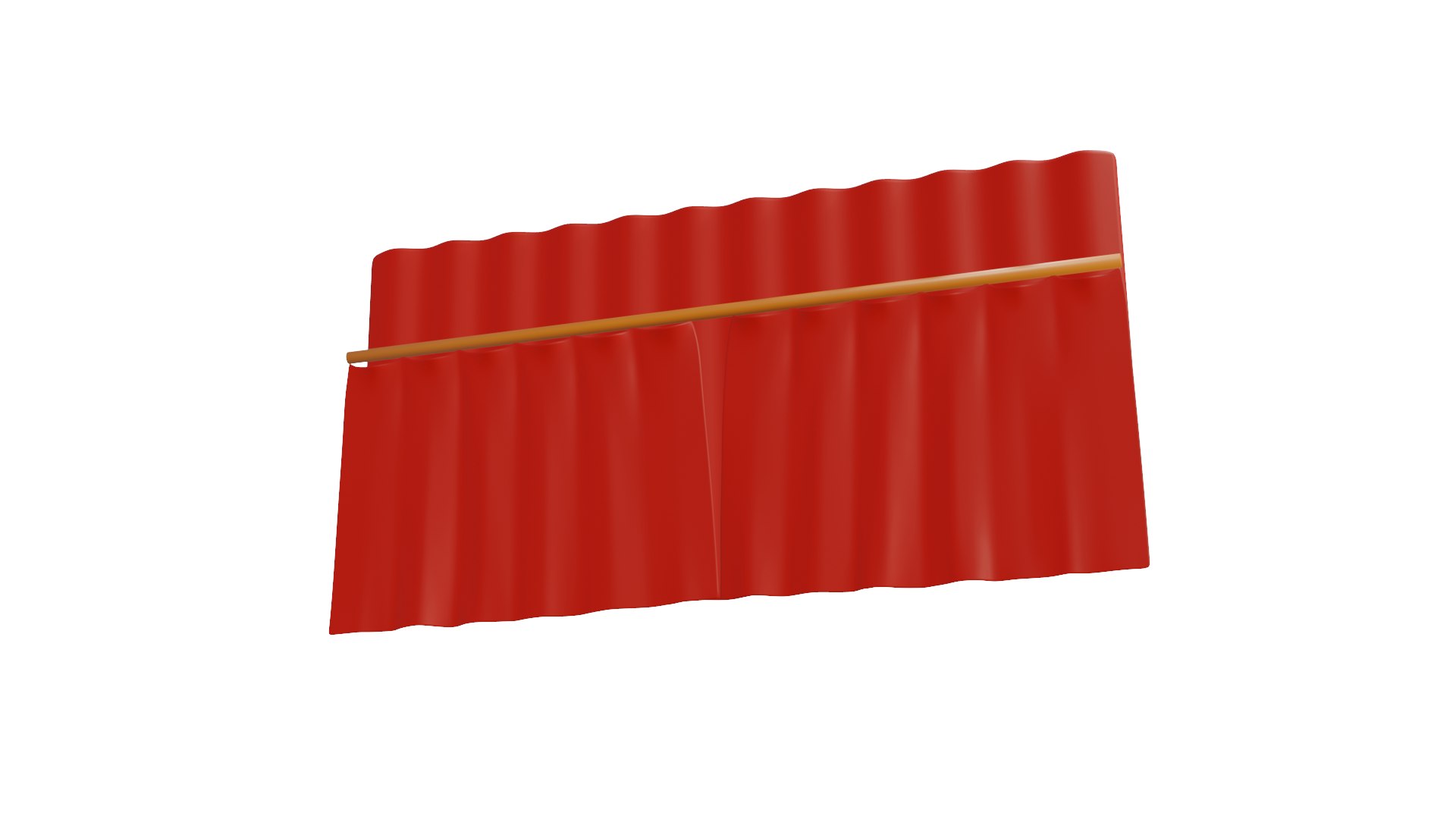 3D Animated Theater Curtain Model - TurboSquid 1911809