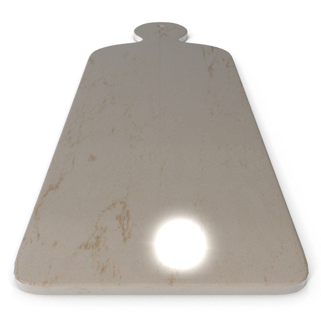 marble cutting board 3d model