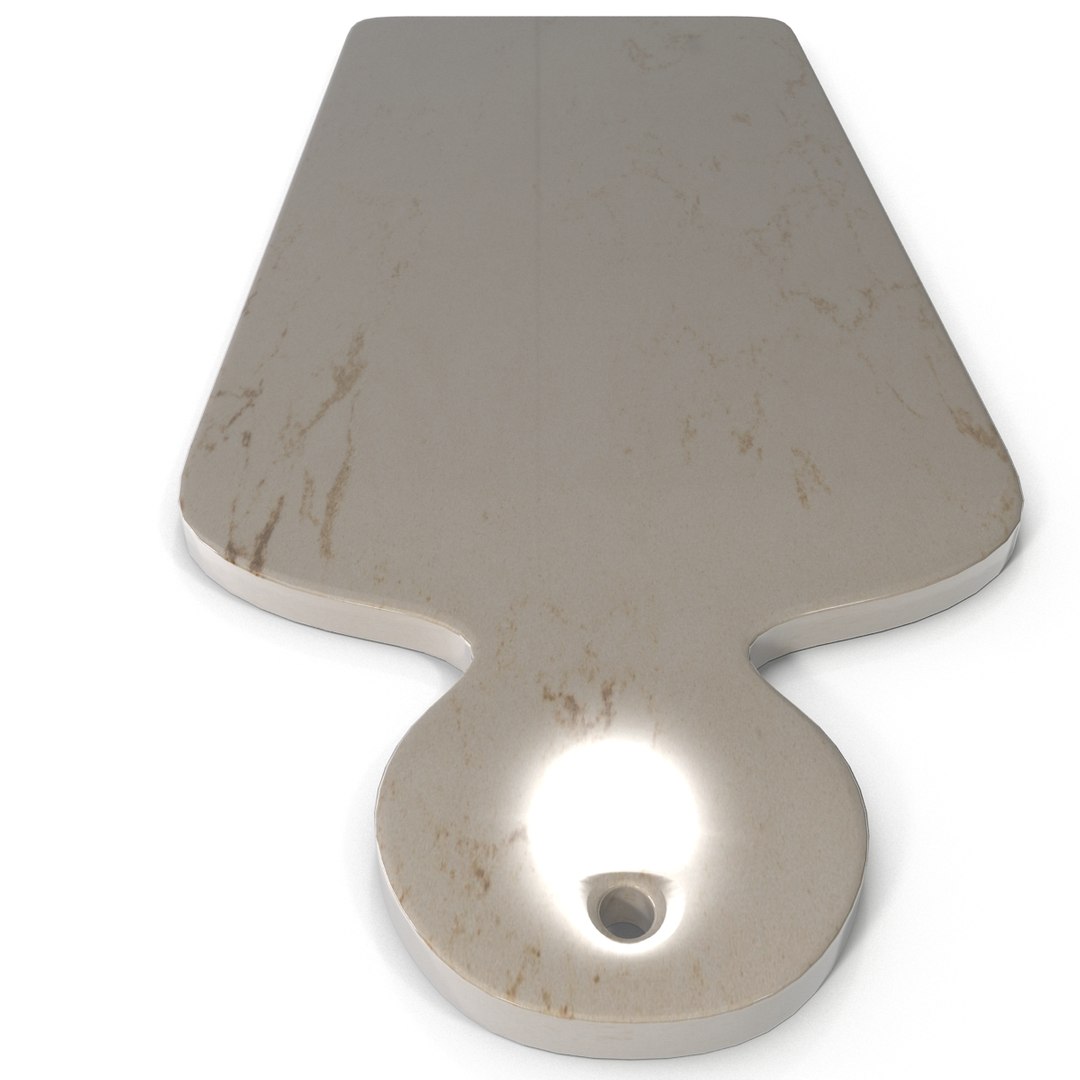 marble cutting board 3d model