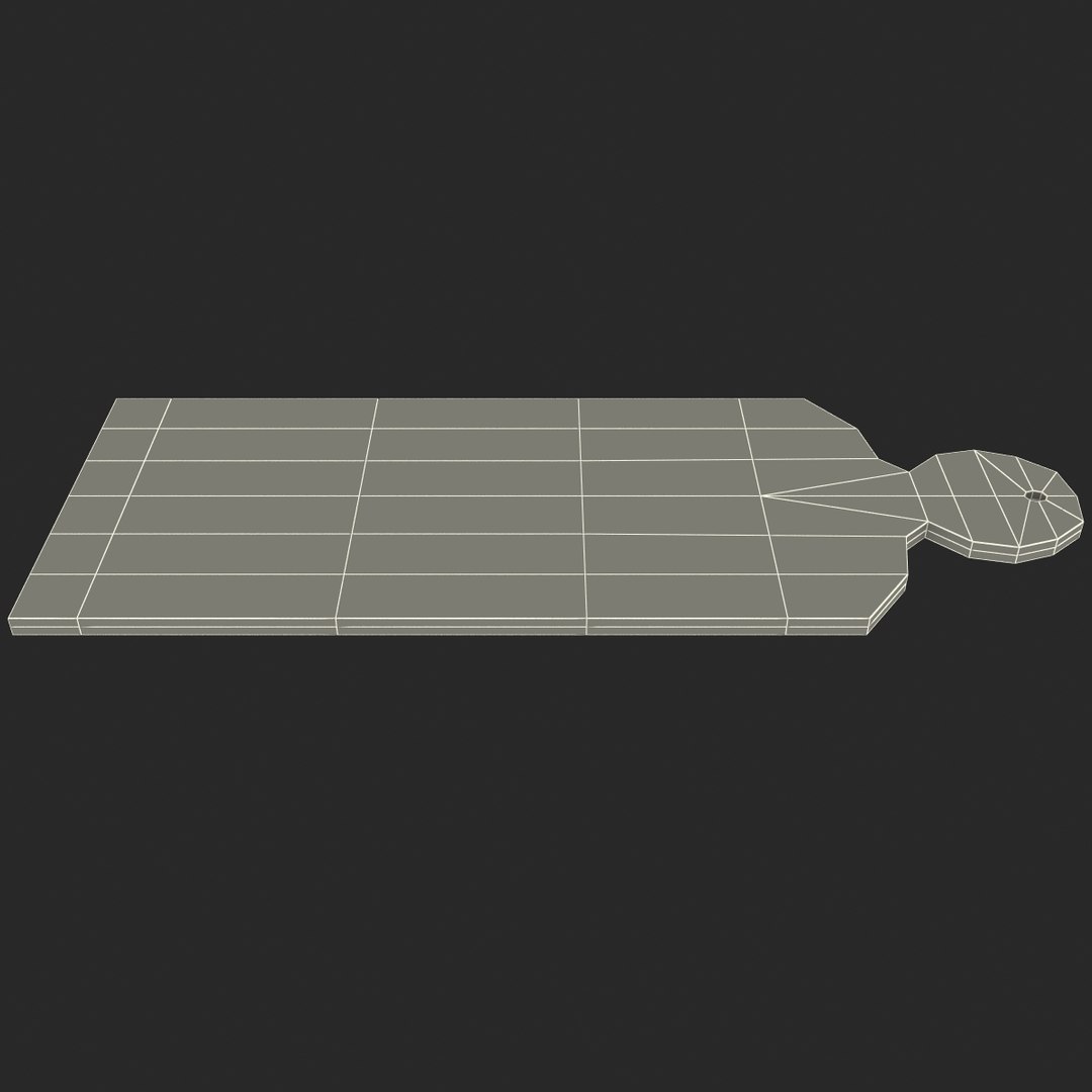 marble cutting board 3d model