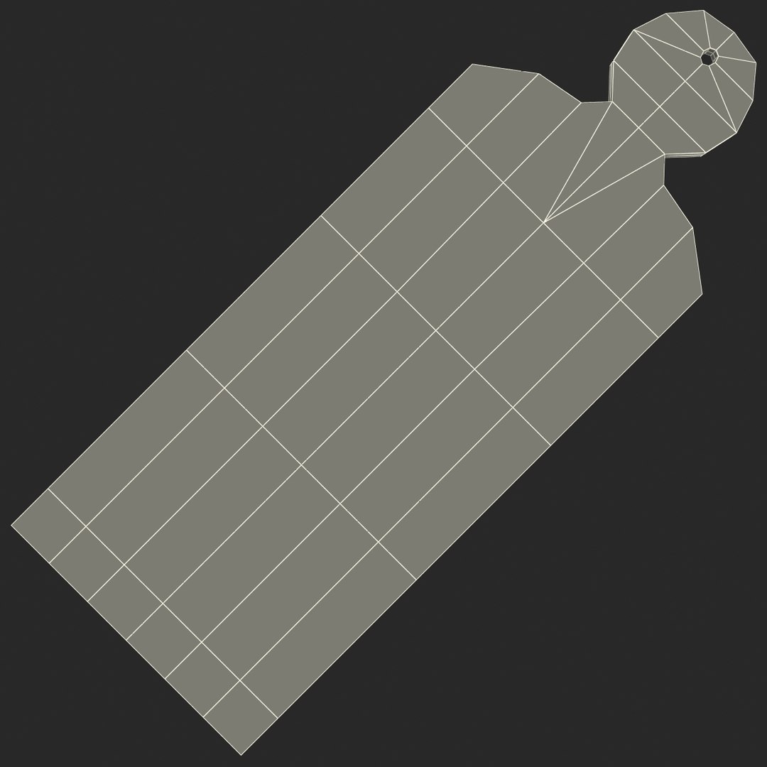 marble cutting board 3d model