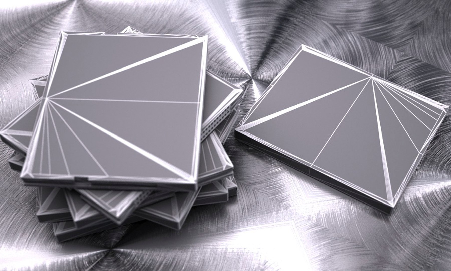 Compact Flash Cf Type-i 3d Model