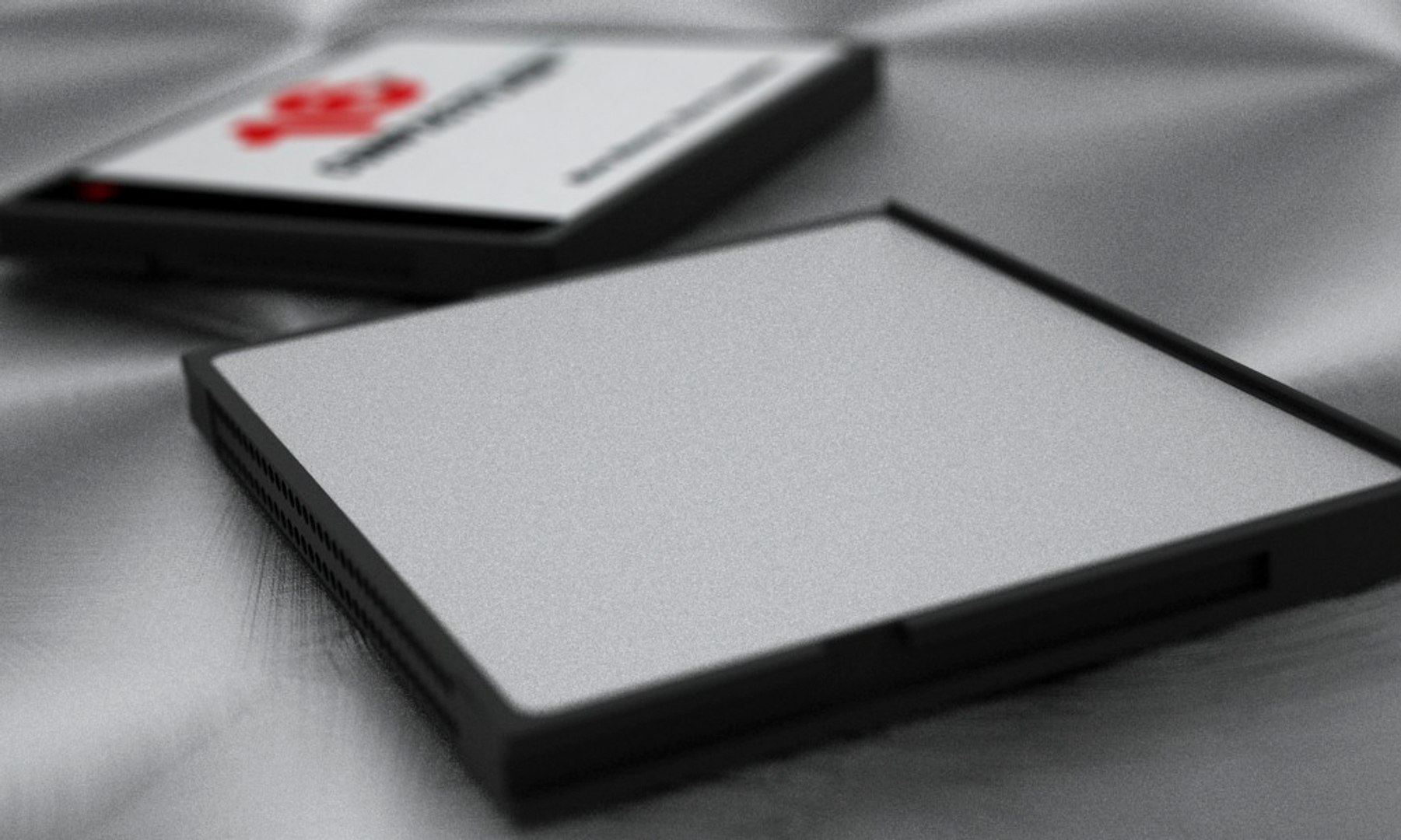 Compact Flash Cf Type-i 3d Model