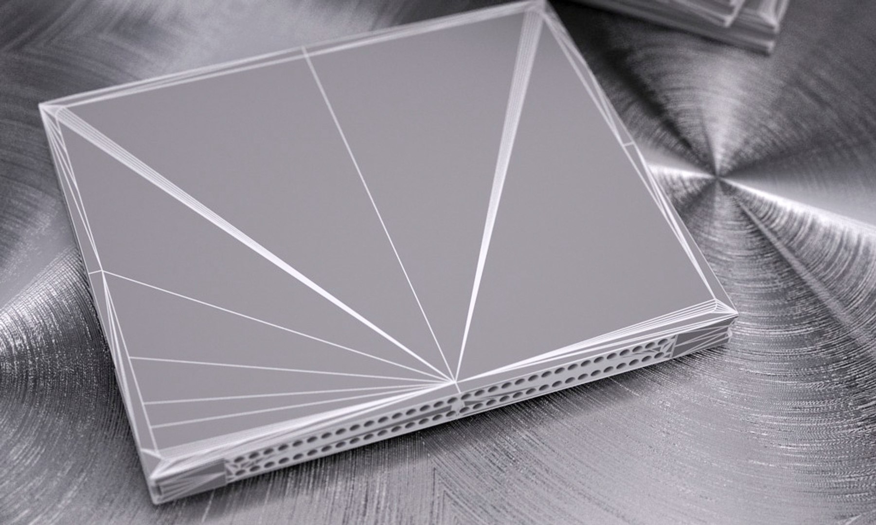 Compact Flash Cf Type-i 3d Model