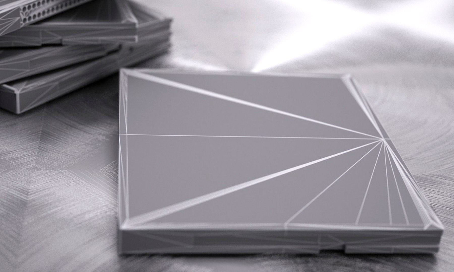 Compact Flash Cf Type-i 3d Model