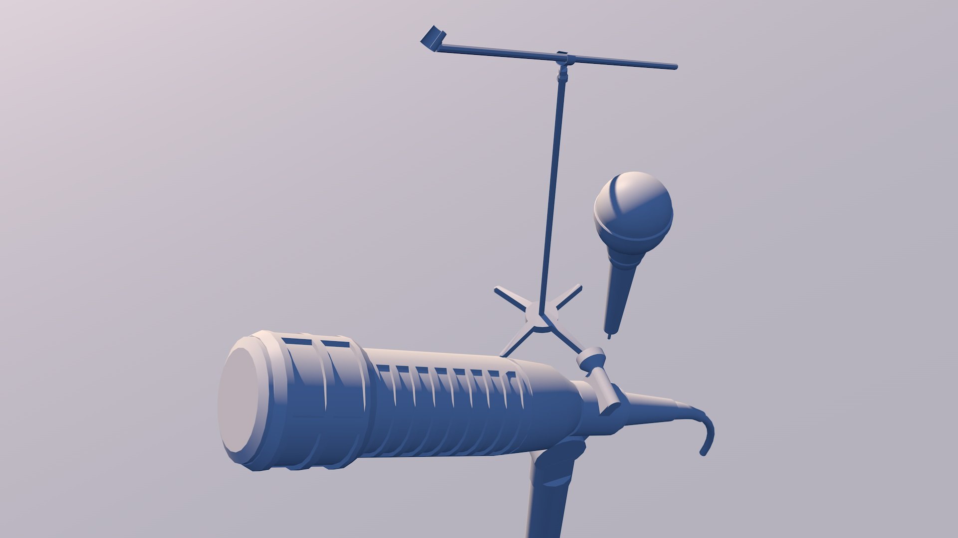 3D Microhphone - TurboSquid 1798568
