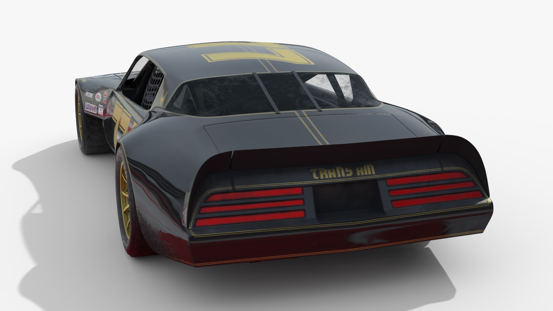 modelo 3d Pontiac Trans Am 77 - TurboSquid 2213697