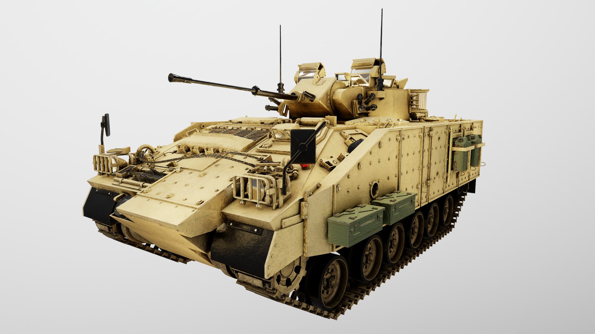Warrior Ifv 3D - TurboSquid 1611068