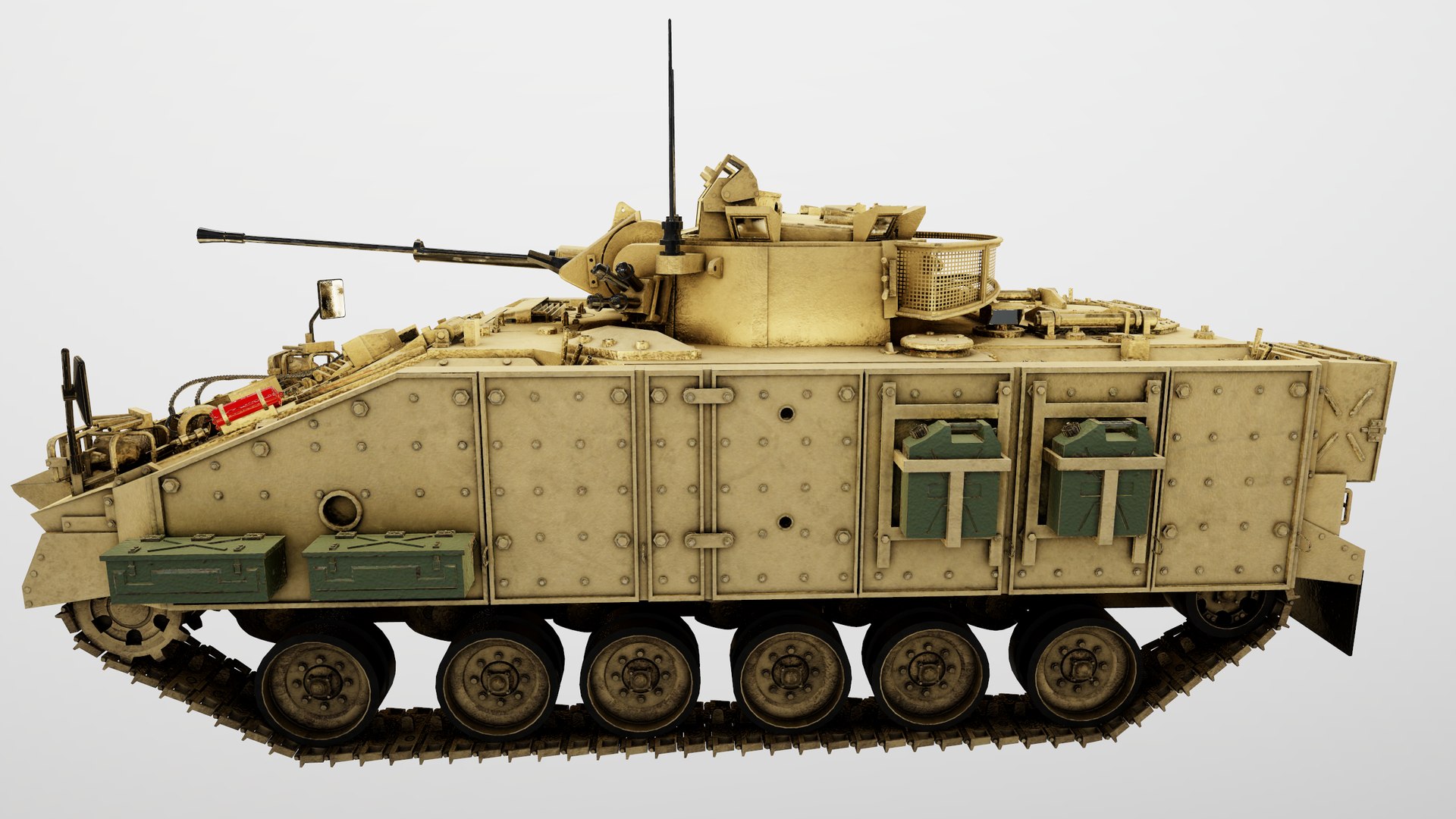 Warrior Ifv 3D - TurboSquid 1611068