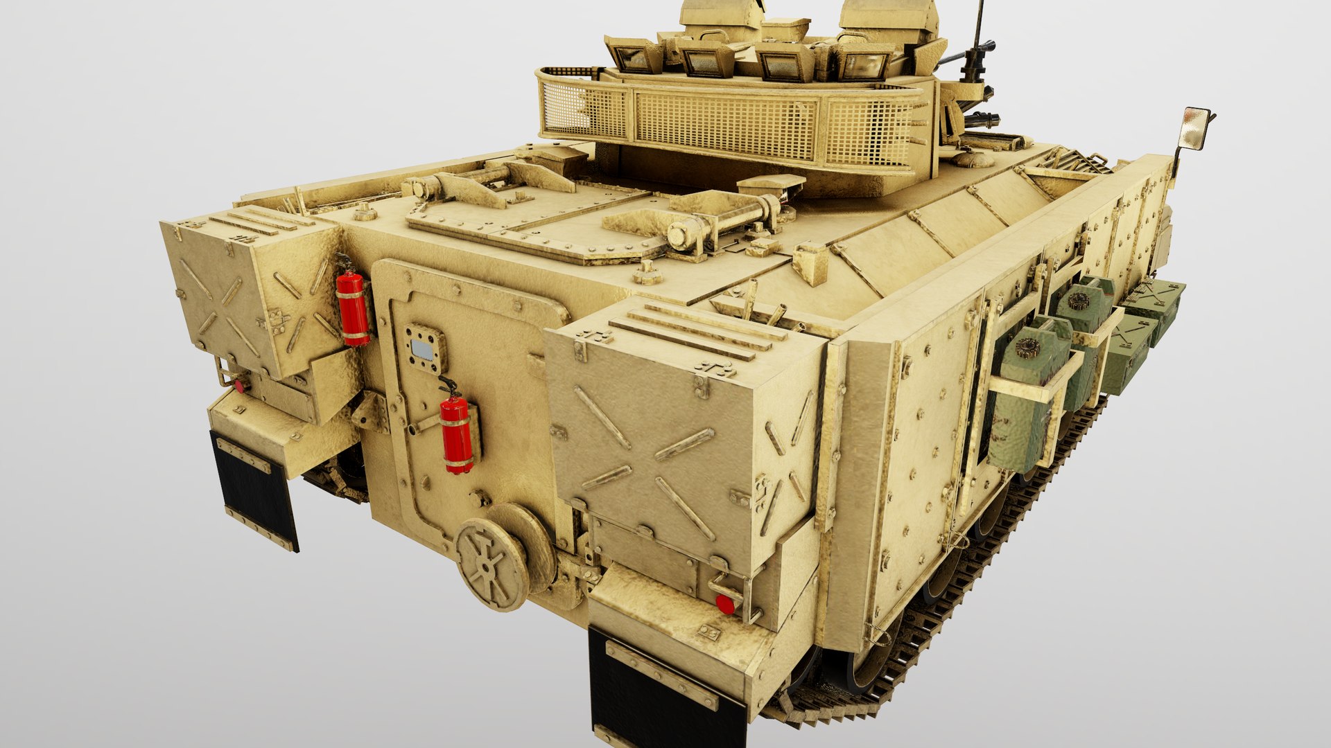 Warrior Ifv 3D - TurboSquid 1611068