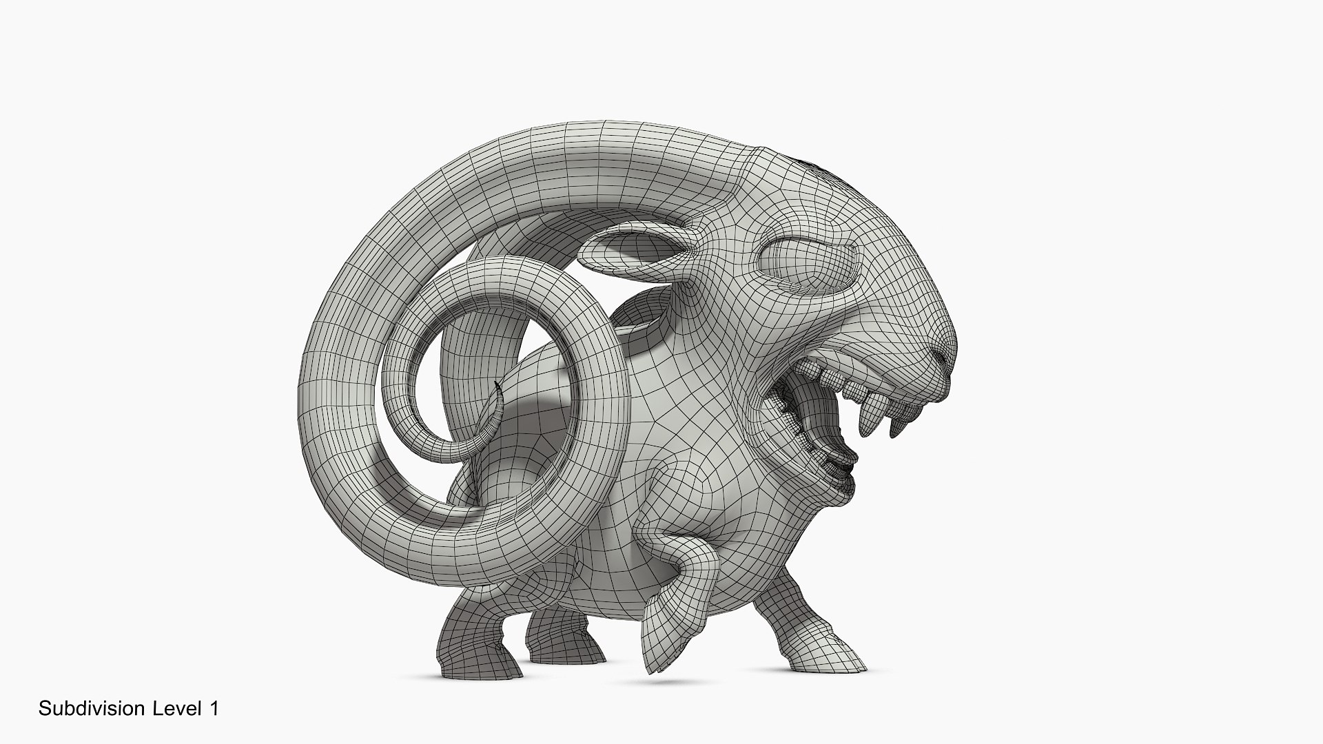 Cartoon Ram Model - TurboSquid 1773531