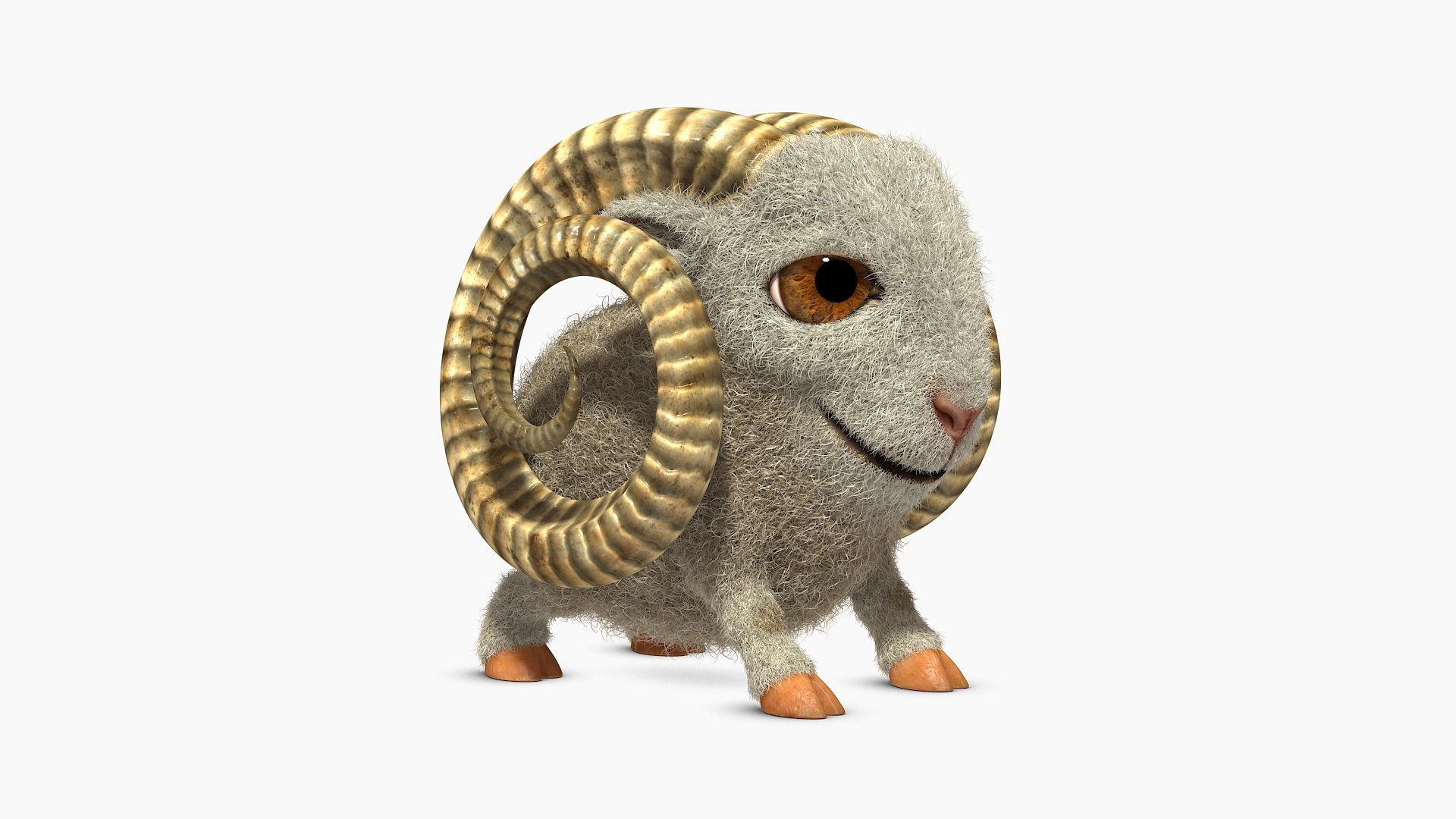 Cartoon ram model - TurboSquid 1773531