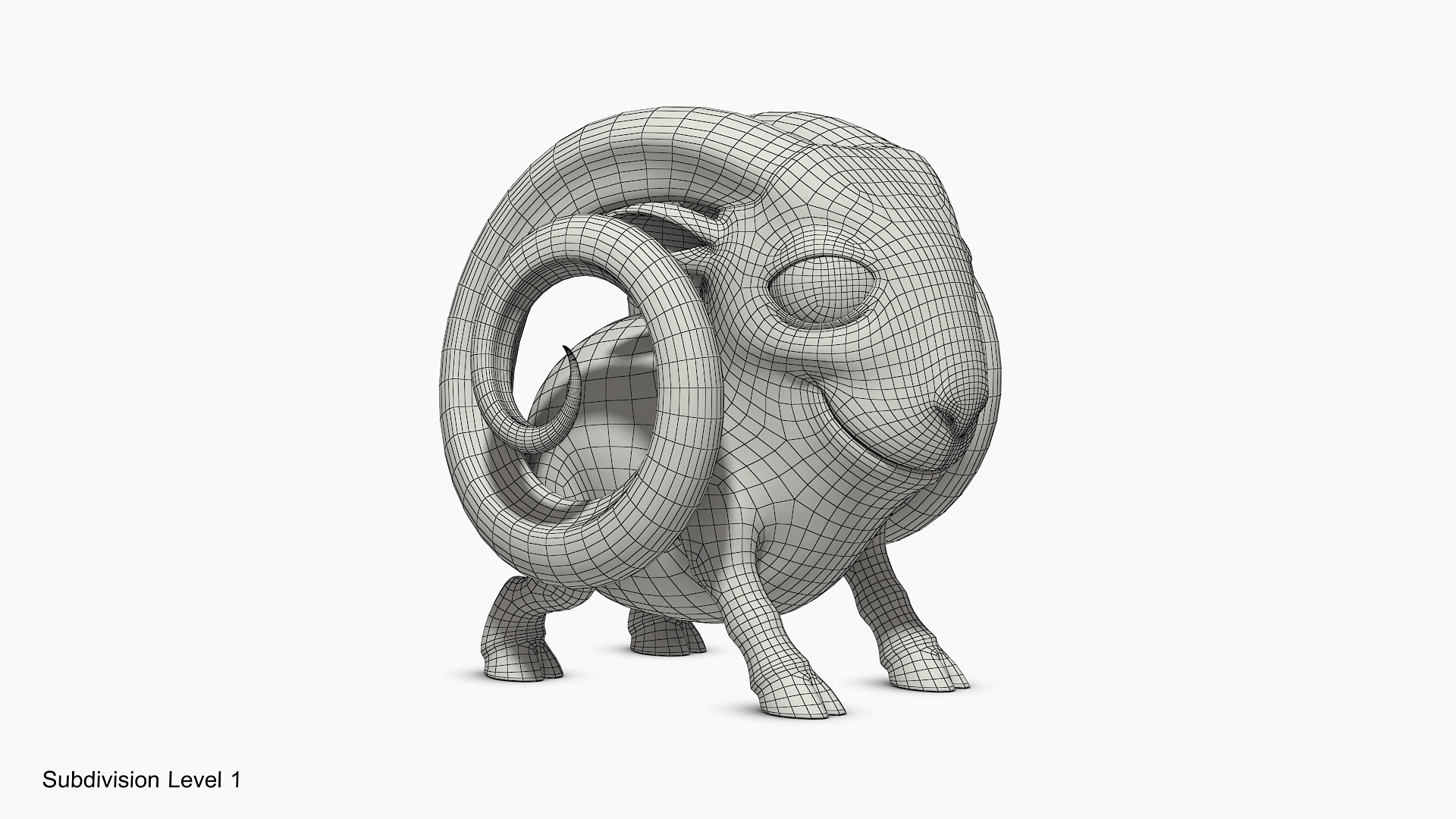 Cartoon ram model - TurboSquid 1773531