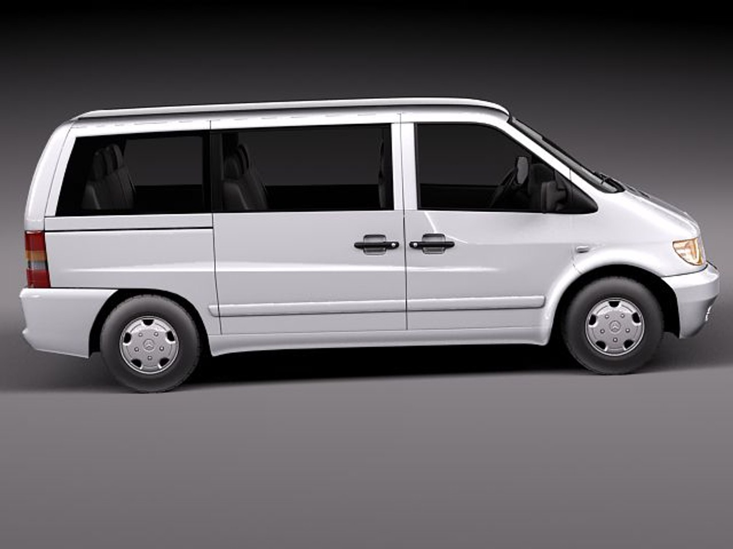 3d Model Mercedes Vito 1995 2000