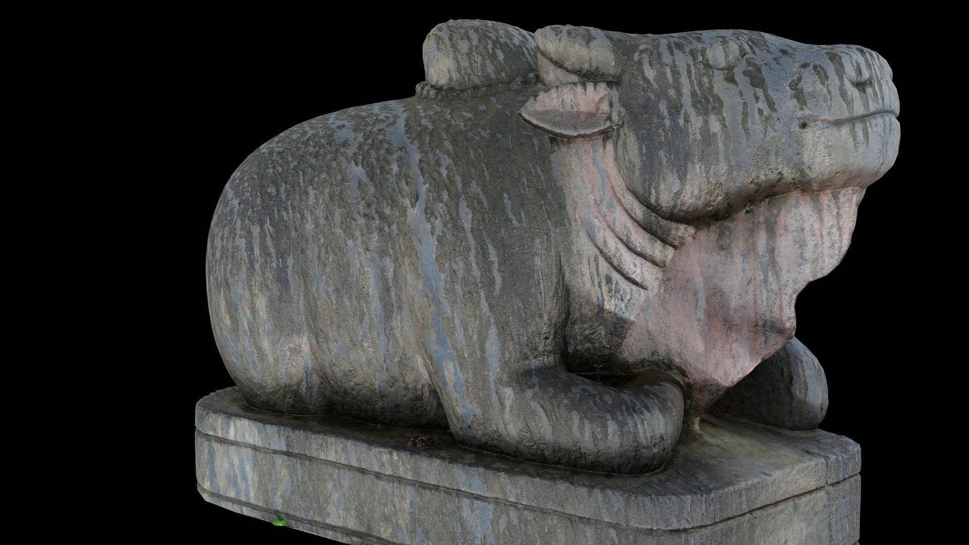 Ox Statue With 3 LOD - Nepal Heritage 3D Model - TurboSquid 1781734