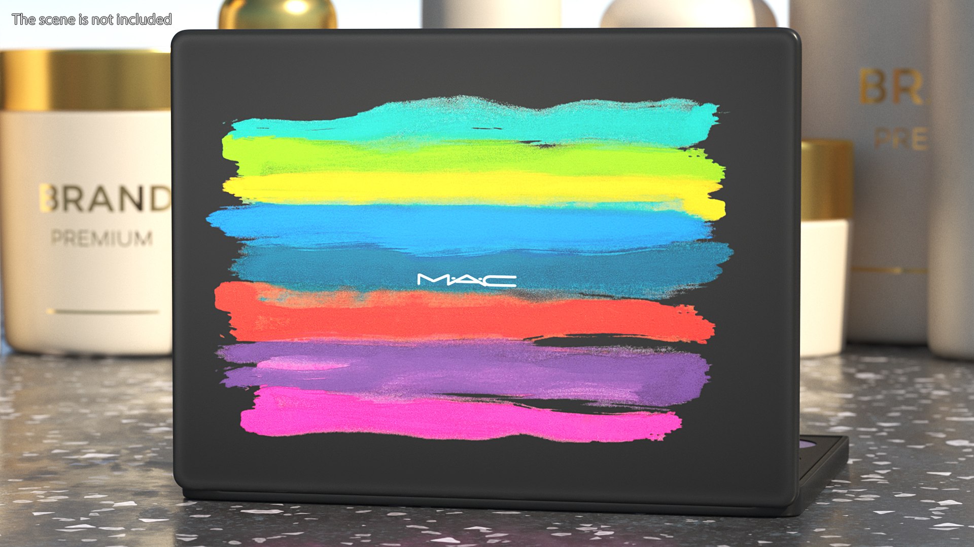MAC Cosmetics Designer Art Library Palette 3D Model - TurboSquid 1830861