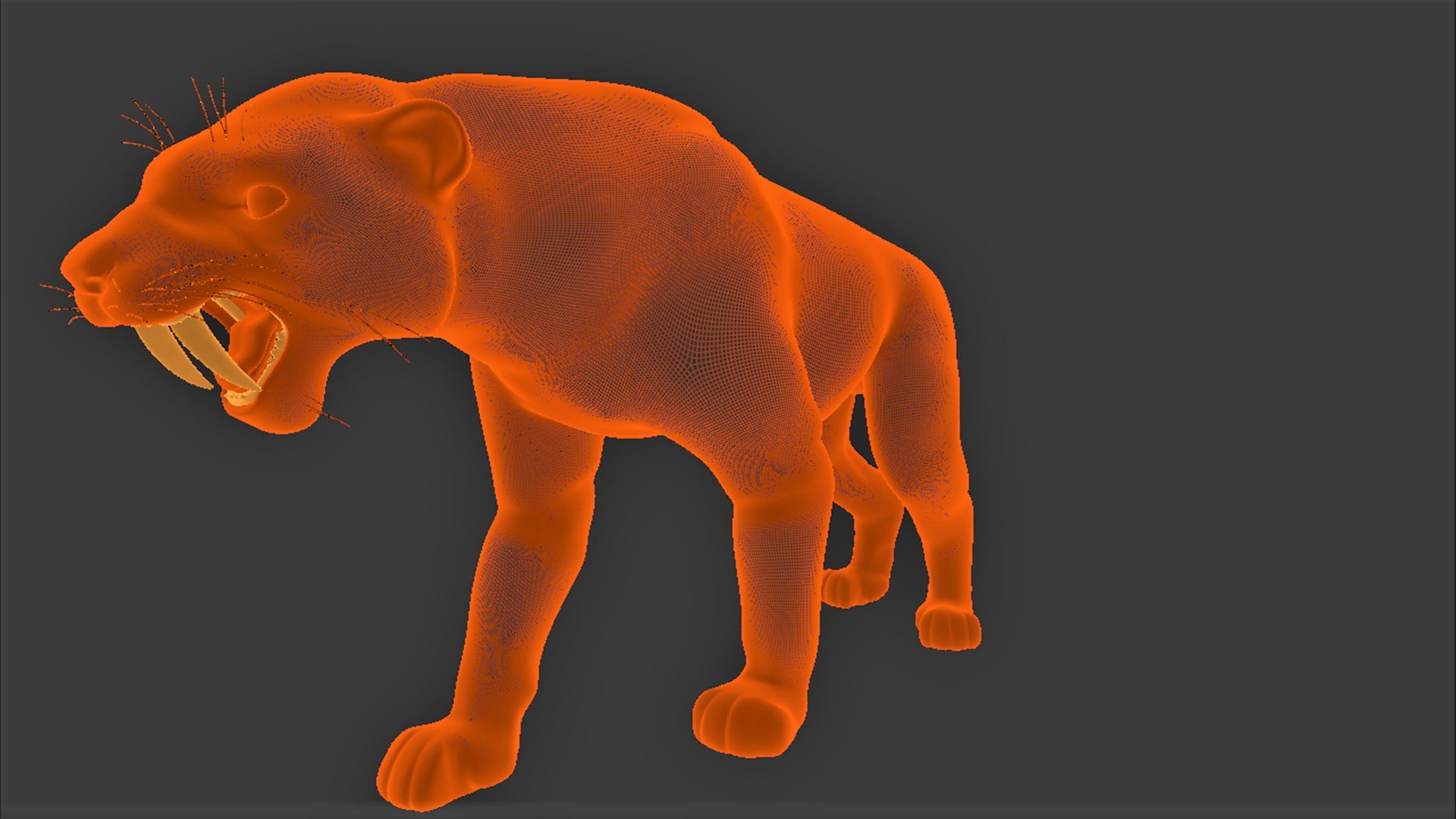 Smilodon 3D - TurboSquid 1658180