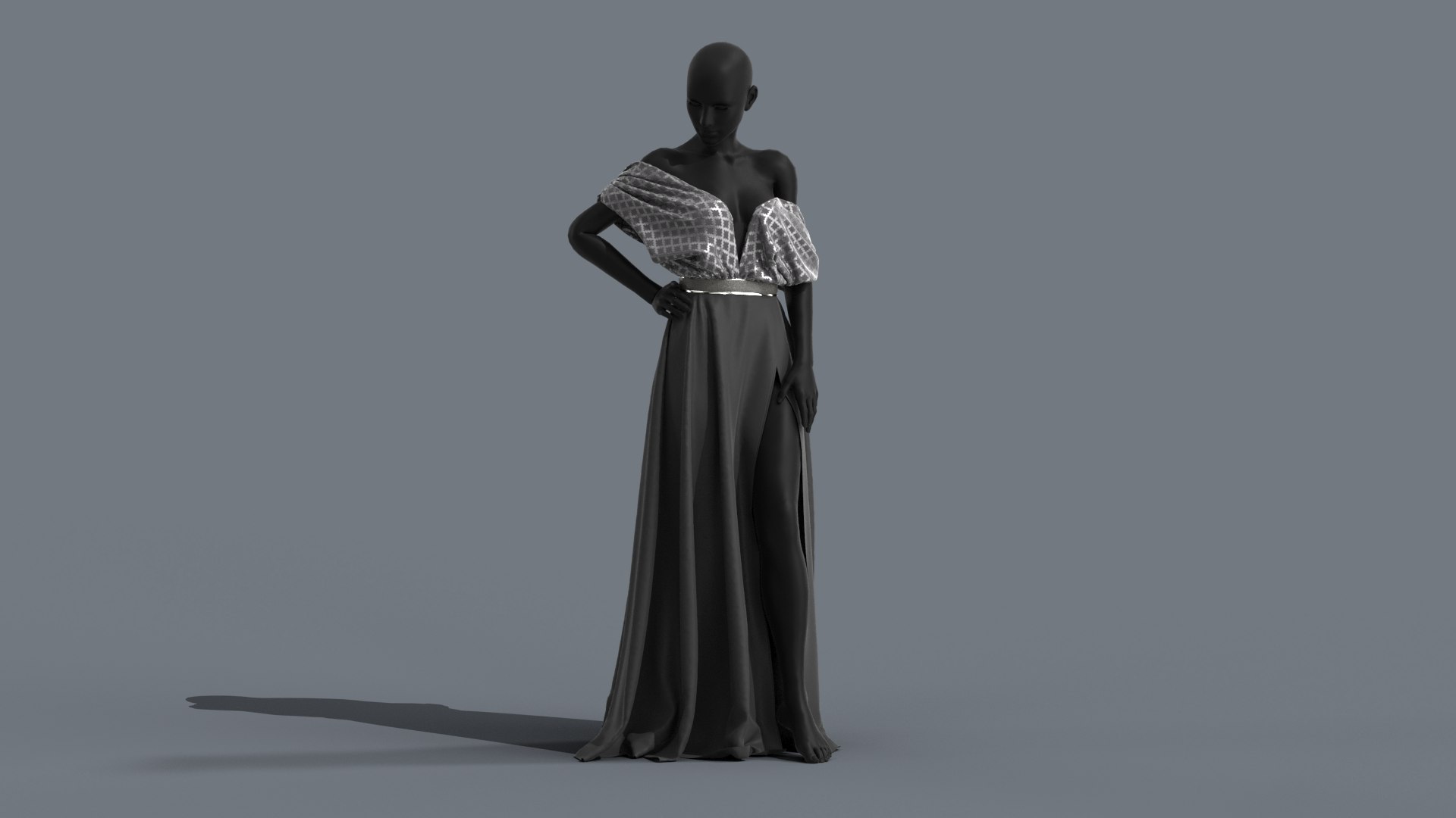 3D Model Female Dress - TurboSquid 1786527
