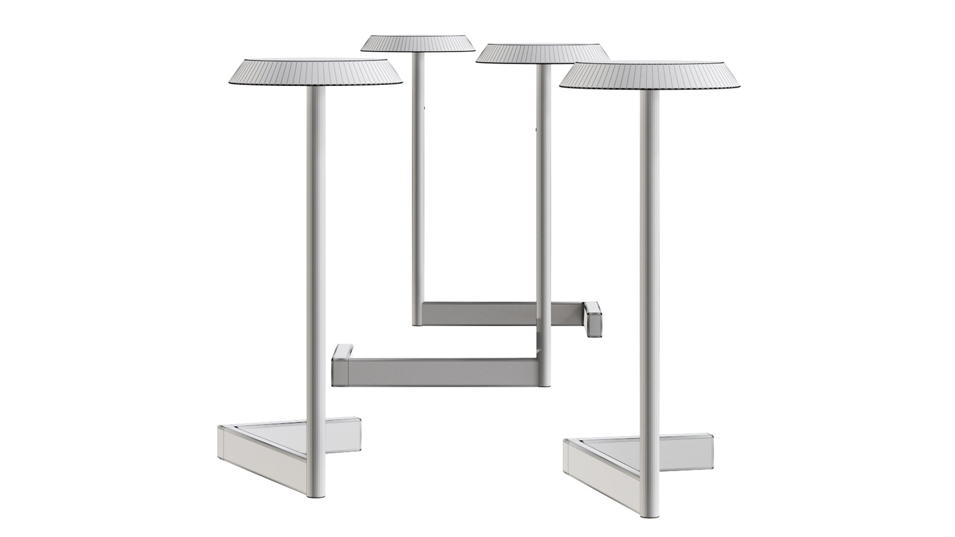 3D FLAT 5970 Table Lamp By Vibia - TurboSquid 1905315