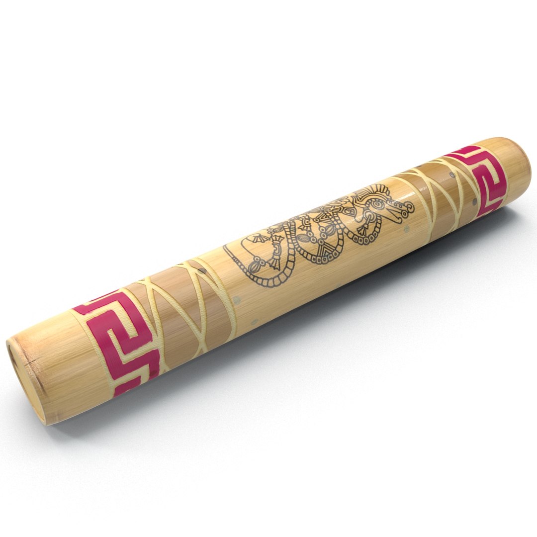 3d Rain Stick Model