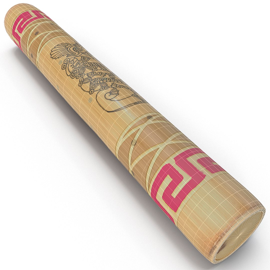 3d Rain Stick Model