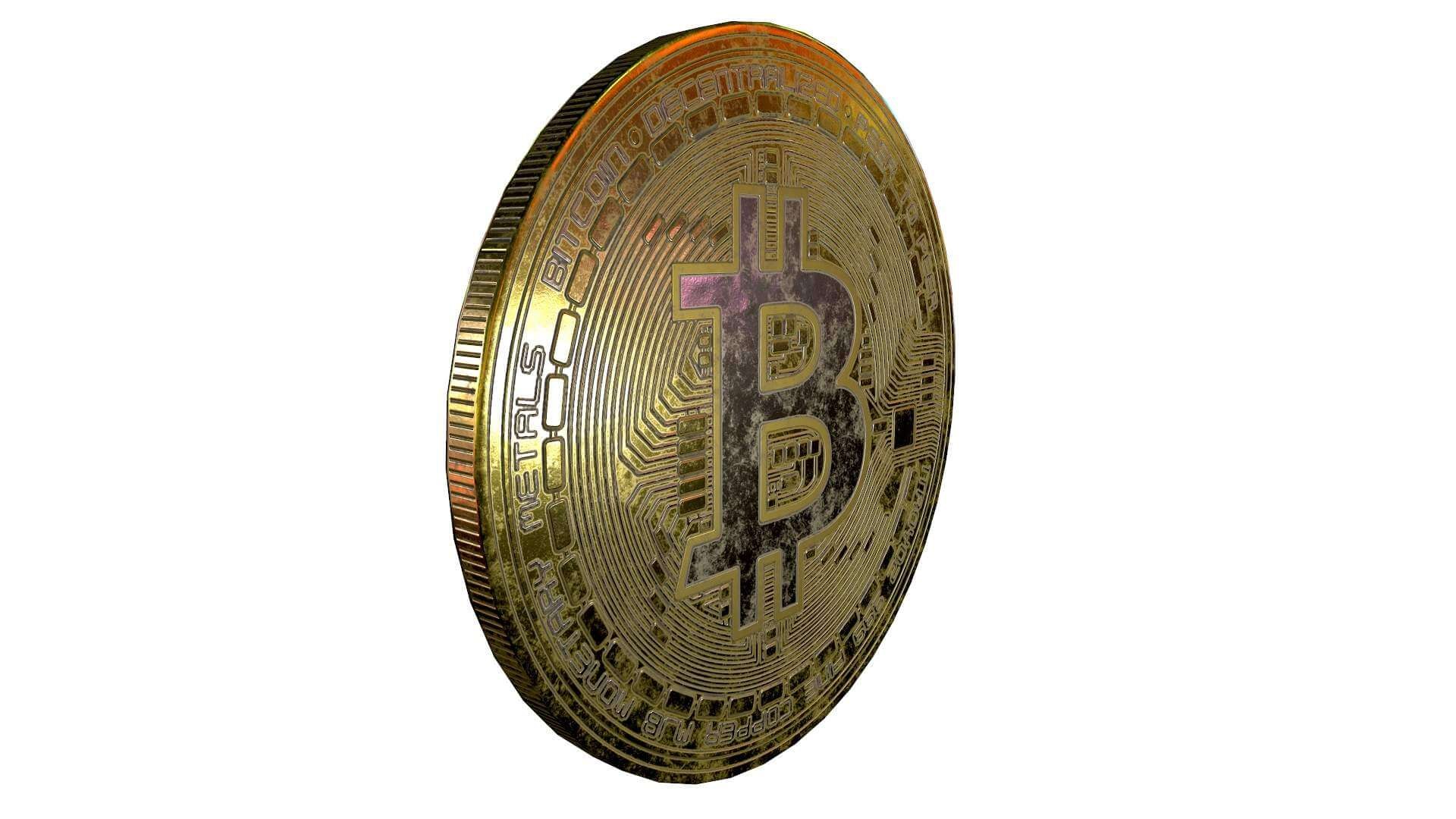 Bitcoin Coin High-Resolution Digital Asset 3D Model - TurboSquid 2262637