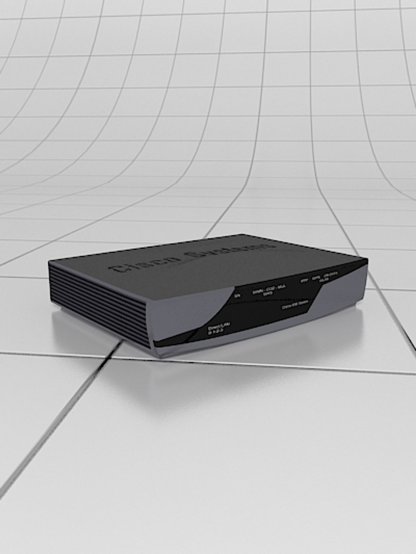3ds max cisco router