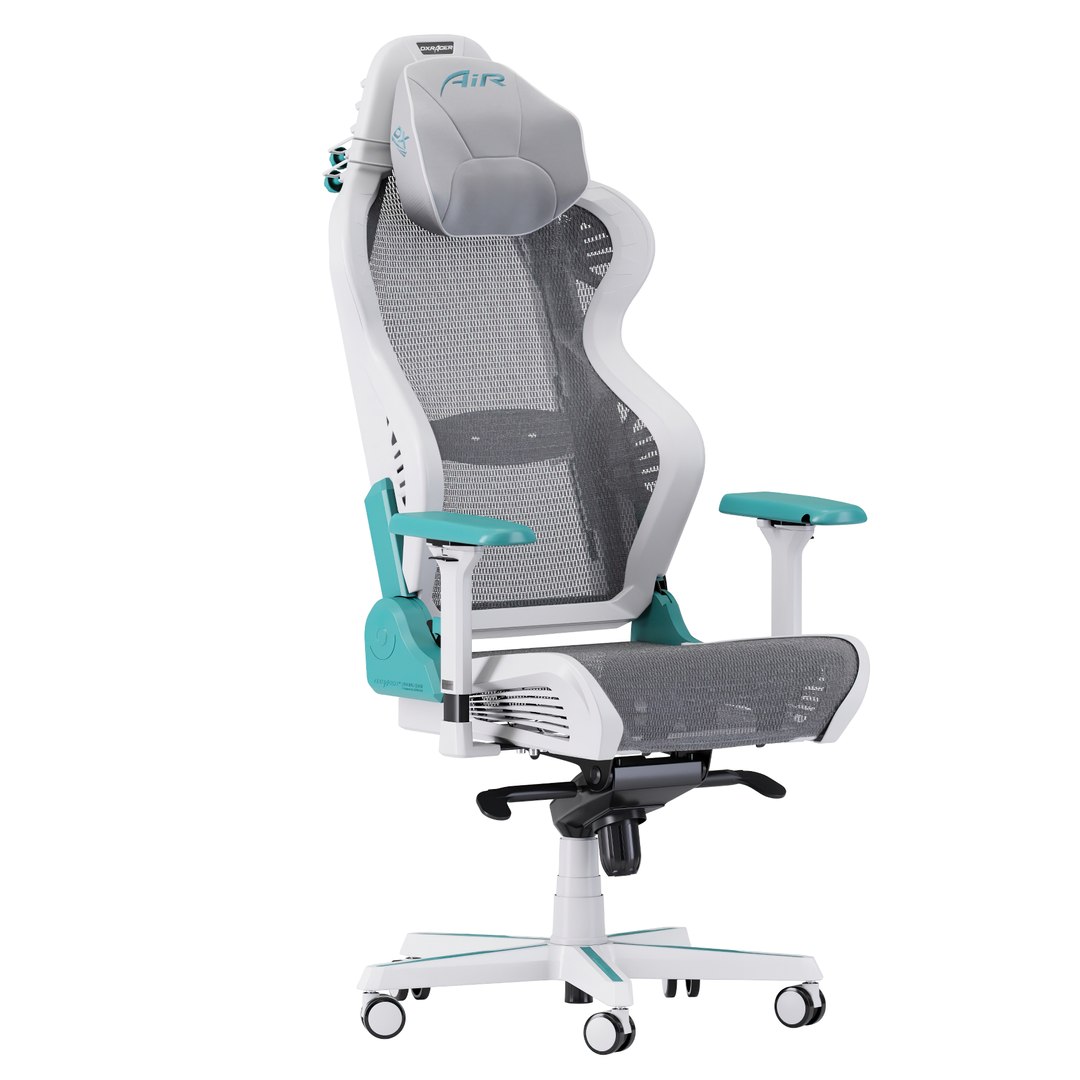 Gaming Chair DXRacer AIR R1S-WQG Model - TurboSquid 1954359