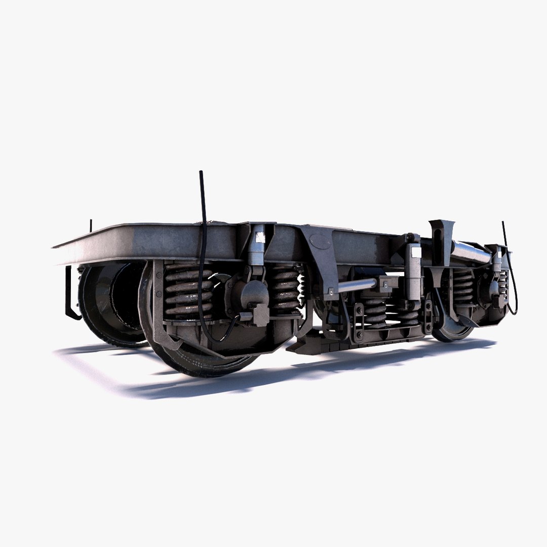 Train Bogey PBR 3D - TurboSquid 2378679