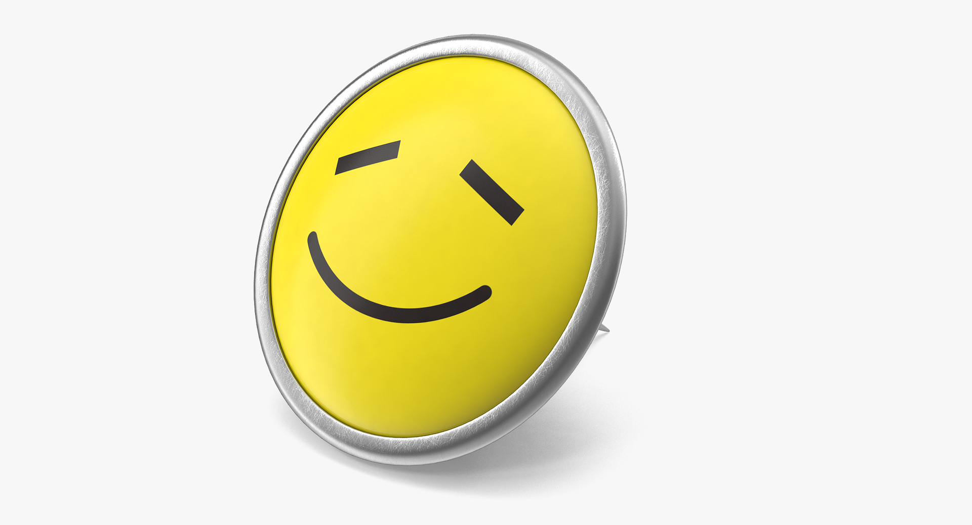 Pacified Face Push Pin 3D - TurboSquid 1425077