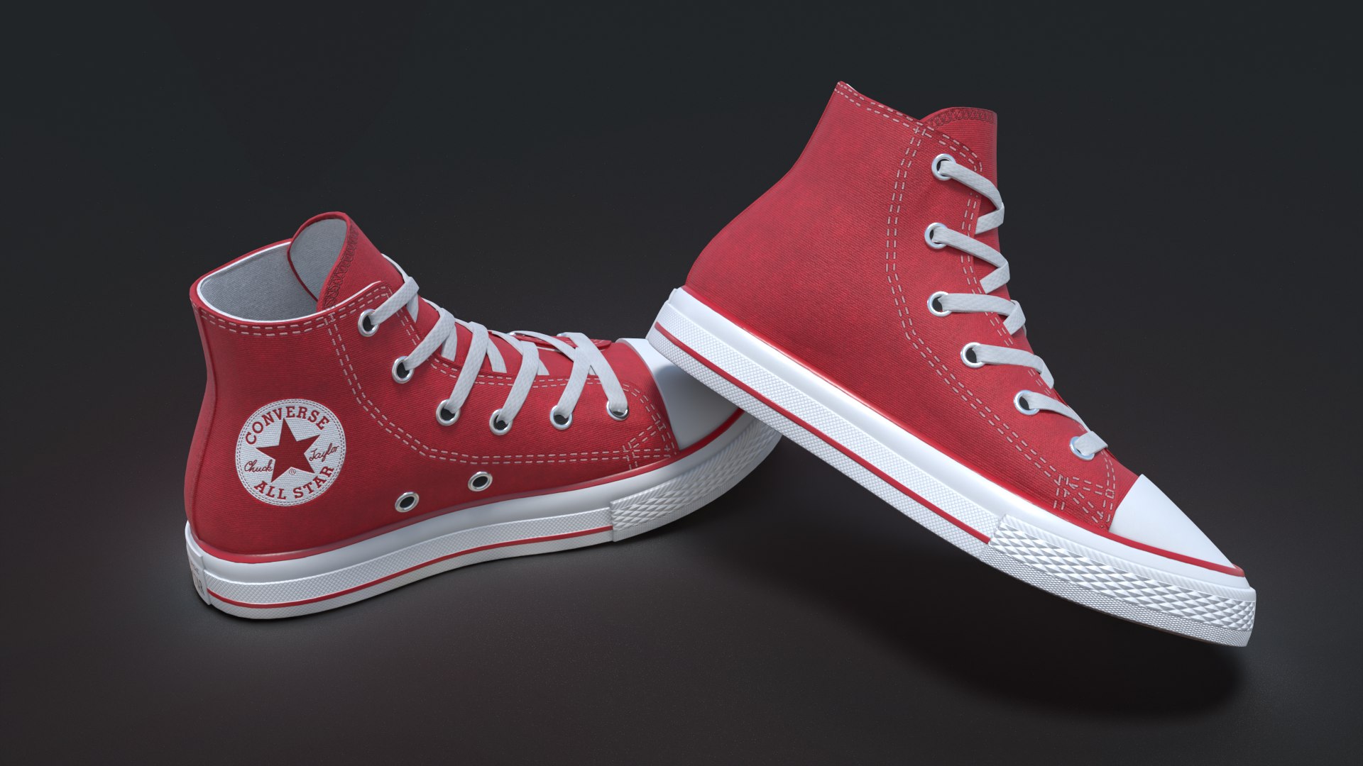 Shose Converse Color Blue Low-poly 3D Model 3D - TurboSquid 2074270