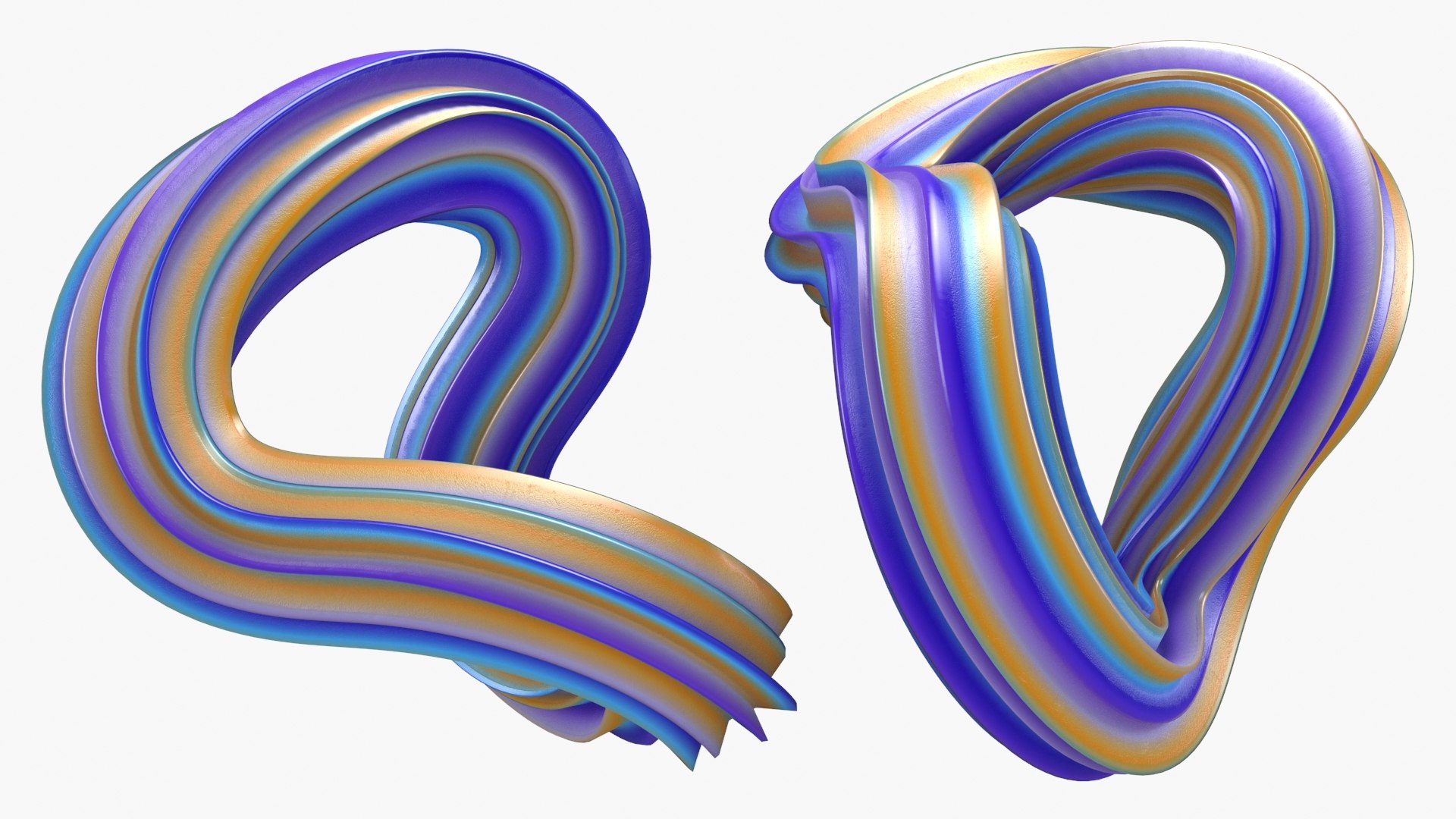 3D Abstract Shape Set - TurboSquid 1788676