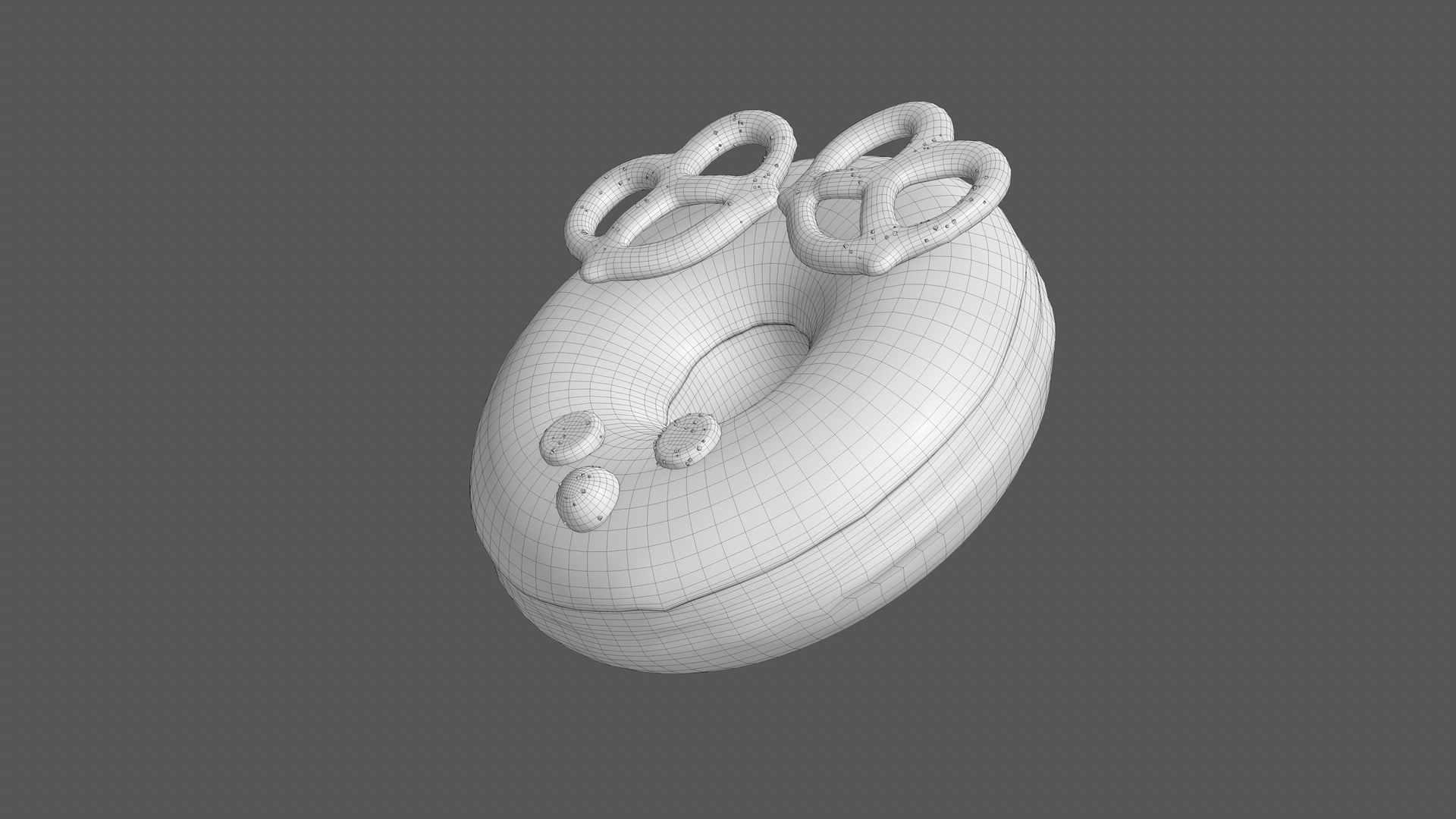 Reindeer Christmas Donuts 3D - TurboSquid 2158921