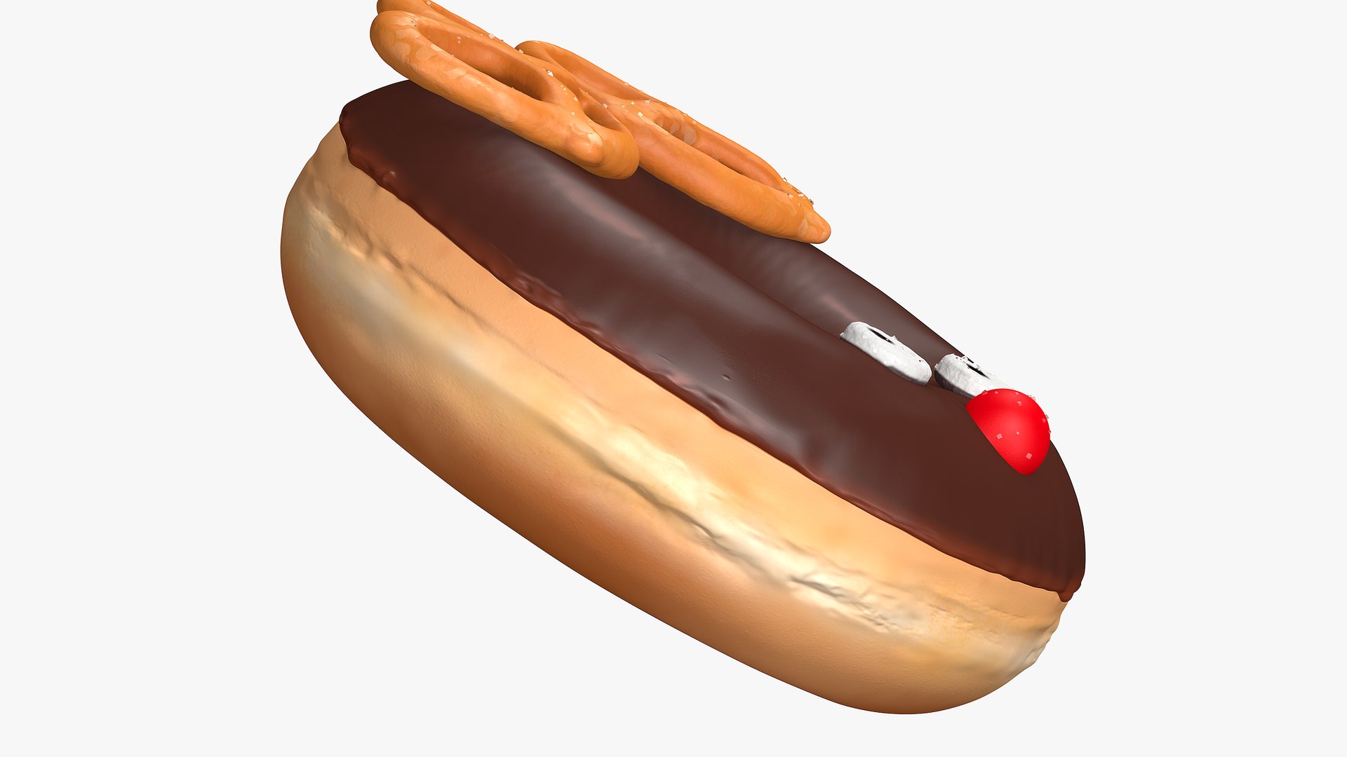 Reindeer Christmas Donuts 3D - TurboSquid 2158921