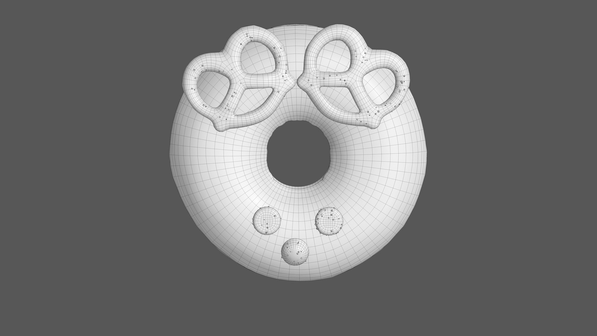 Reindeer Christmas Donuts 3D - TurboSquid 2158921