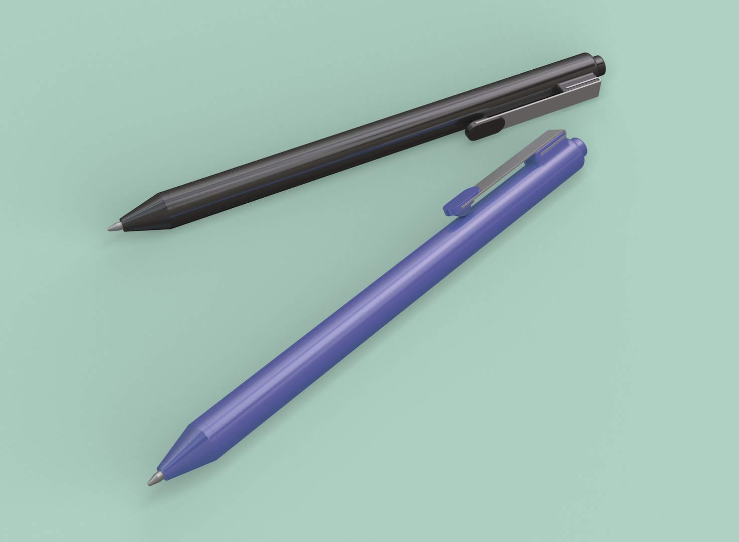 3D Ballpoint Pen - TurboSquid 2174659