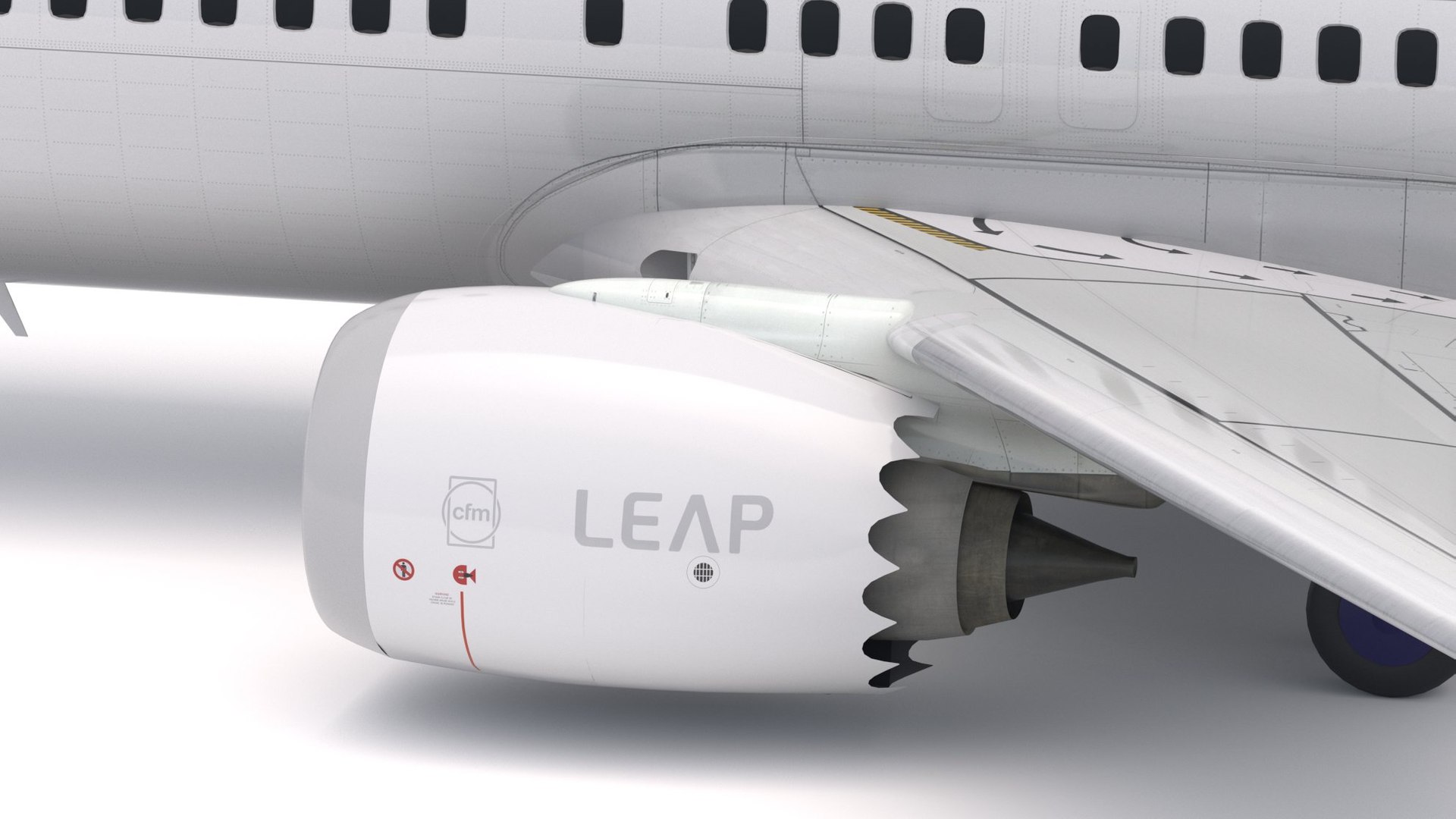 Boeing 737-800 MAX Generic 3D Model - TurboSquid 2141744