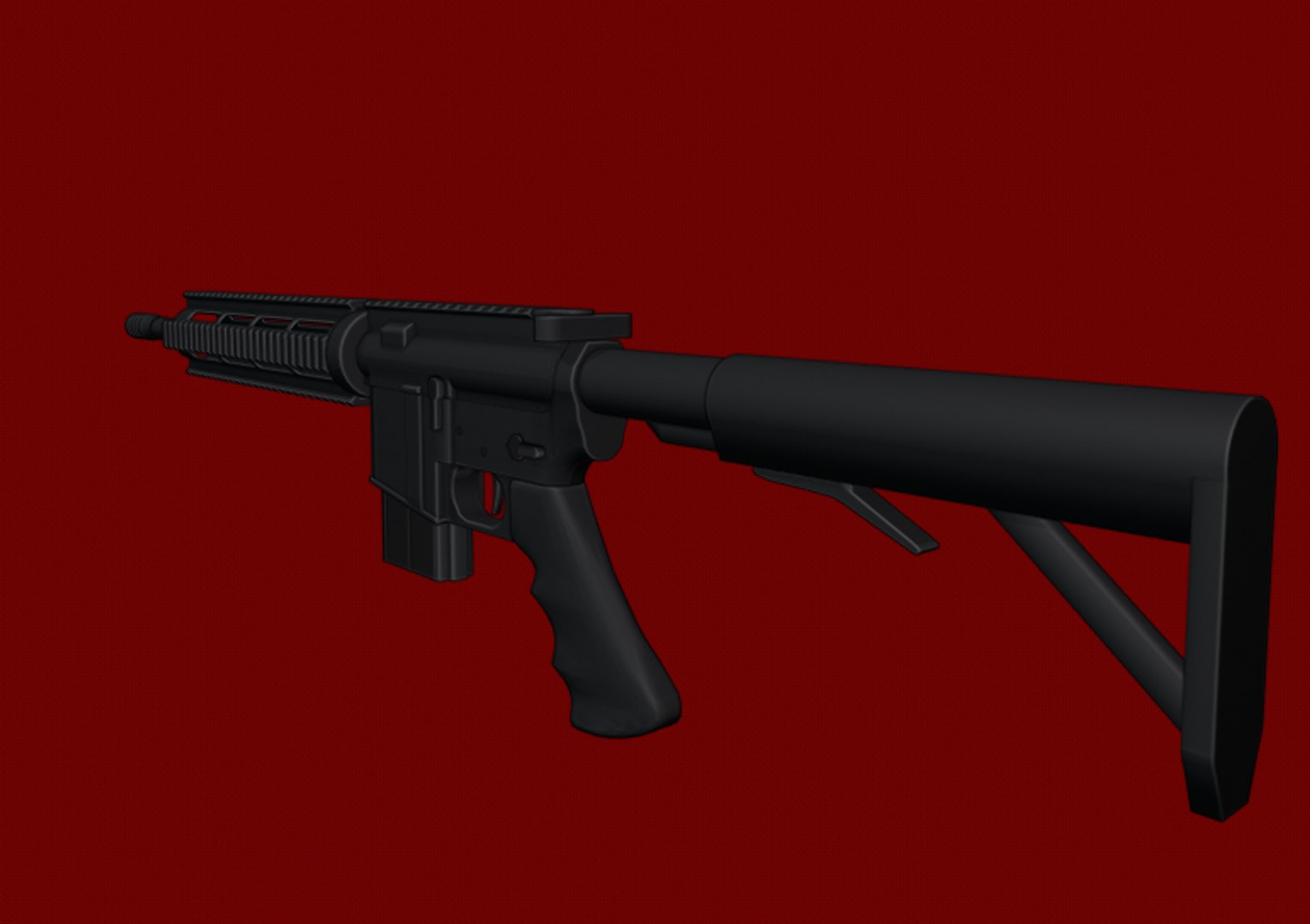 3D m4a1 custom - TurboSquid 1581404