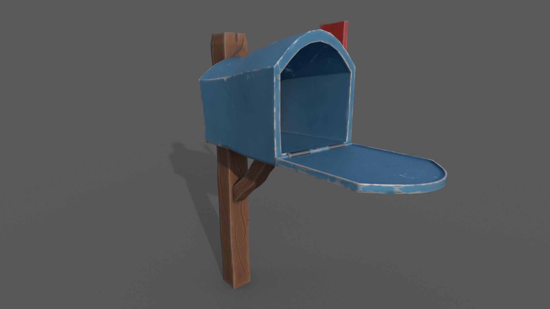 3D Model Stylized Mailbox - TurboSquid 1991381