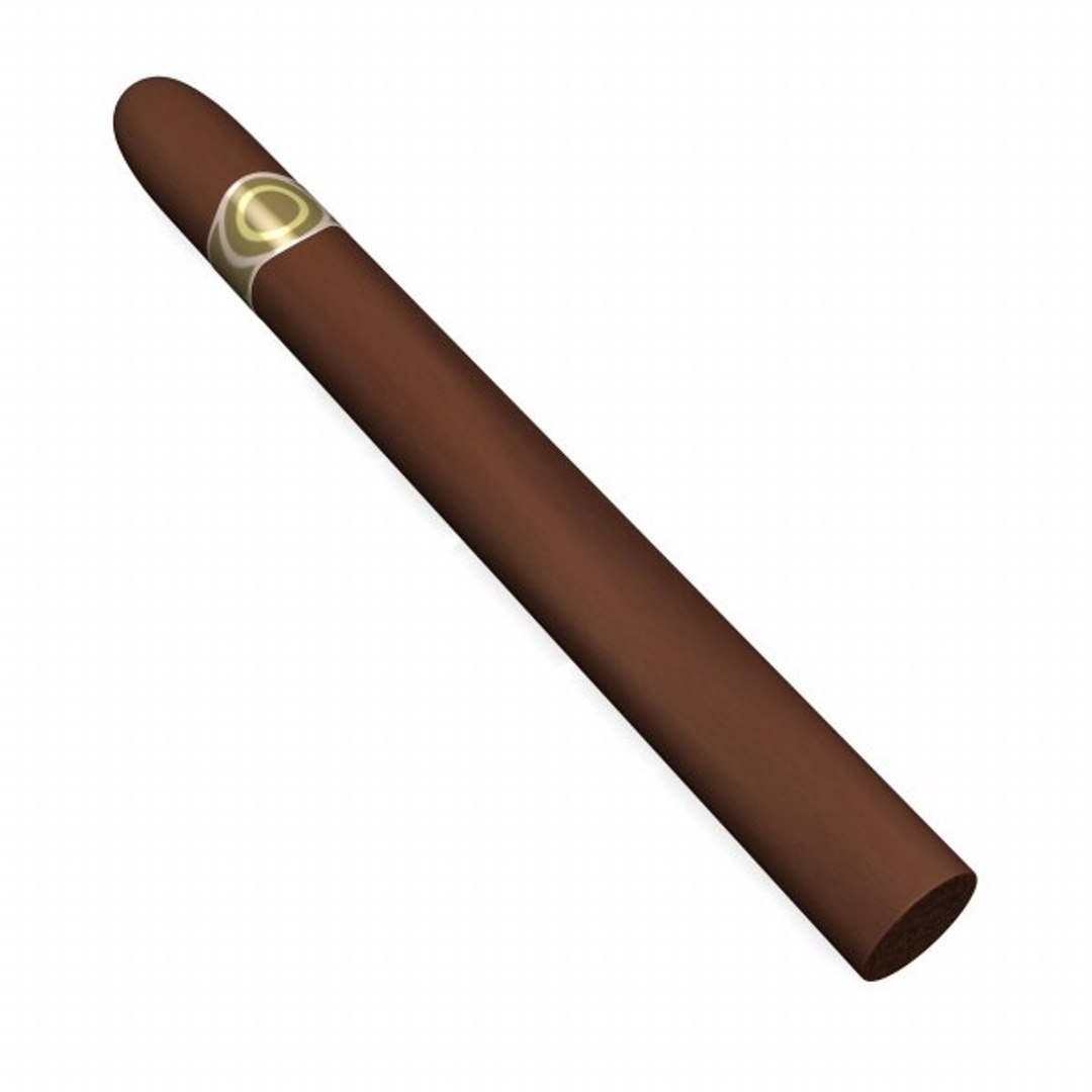cigar 3d model
