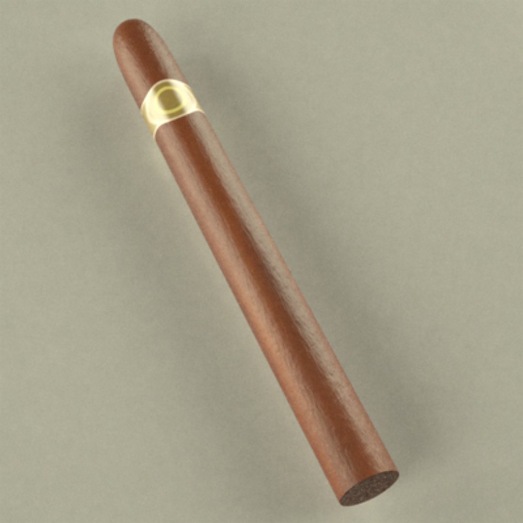 cigar 3d model