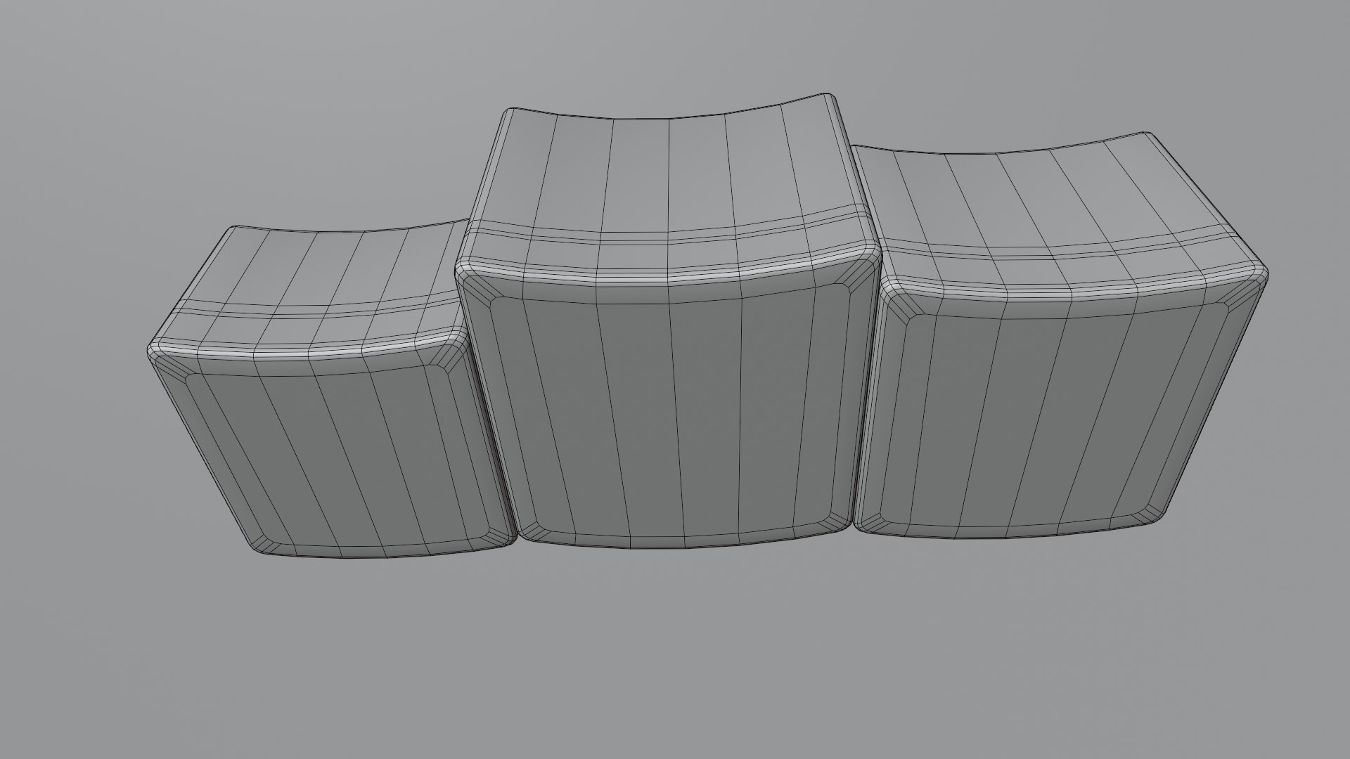 Sports Winner Fiberglass Podium With Grass Patch Model - TurboSquid 1889546