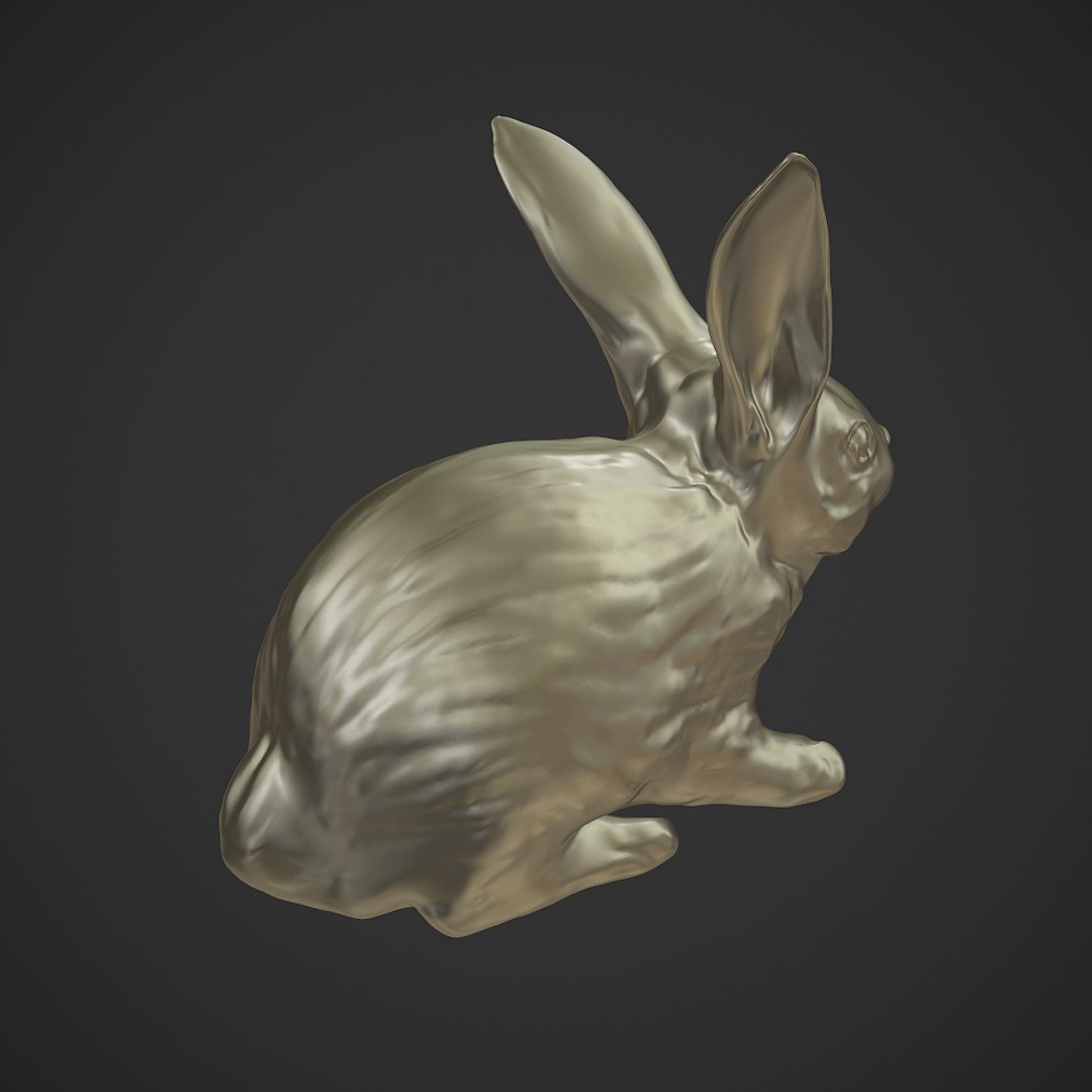 Rabbit Sculpt Model - TurboSquid 1234670