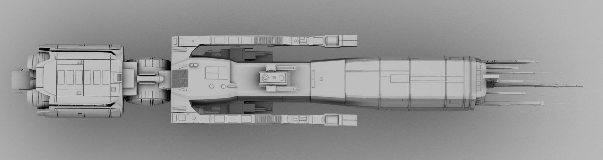 3d Model Uss Sulaco
