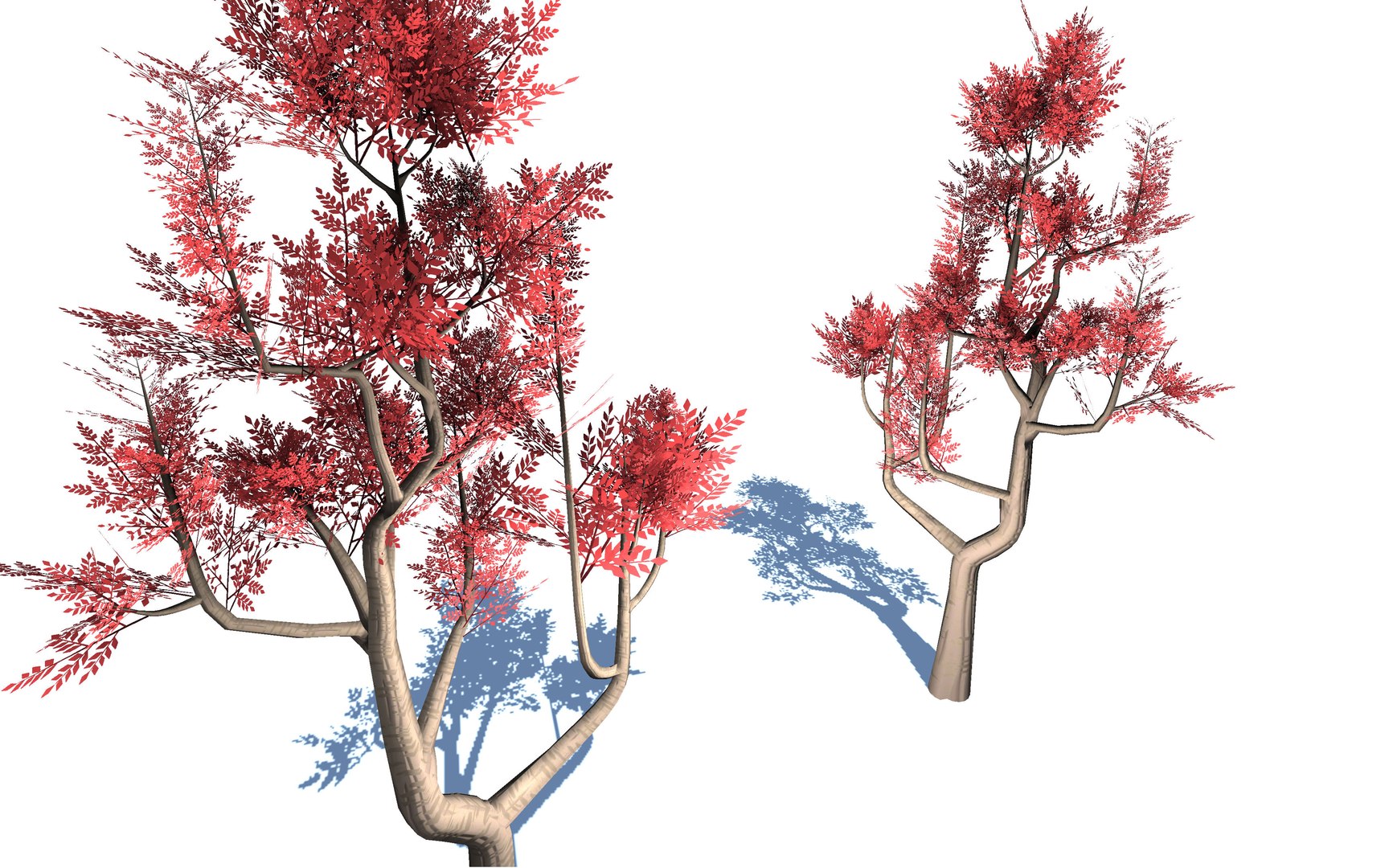 Stylized Colorful Trees 3D Model - TurboSquid 1513617