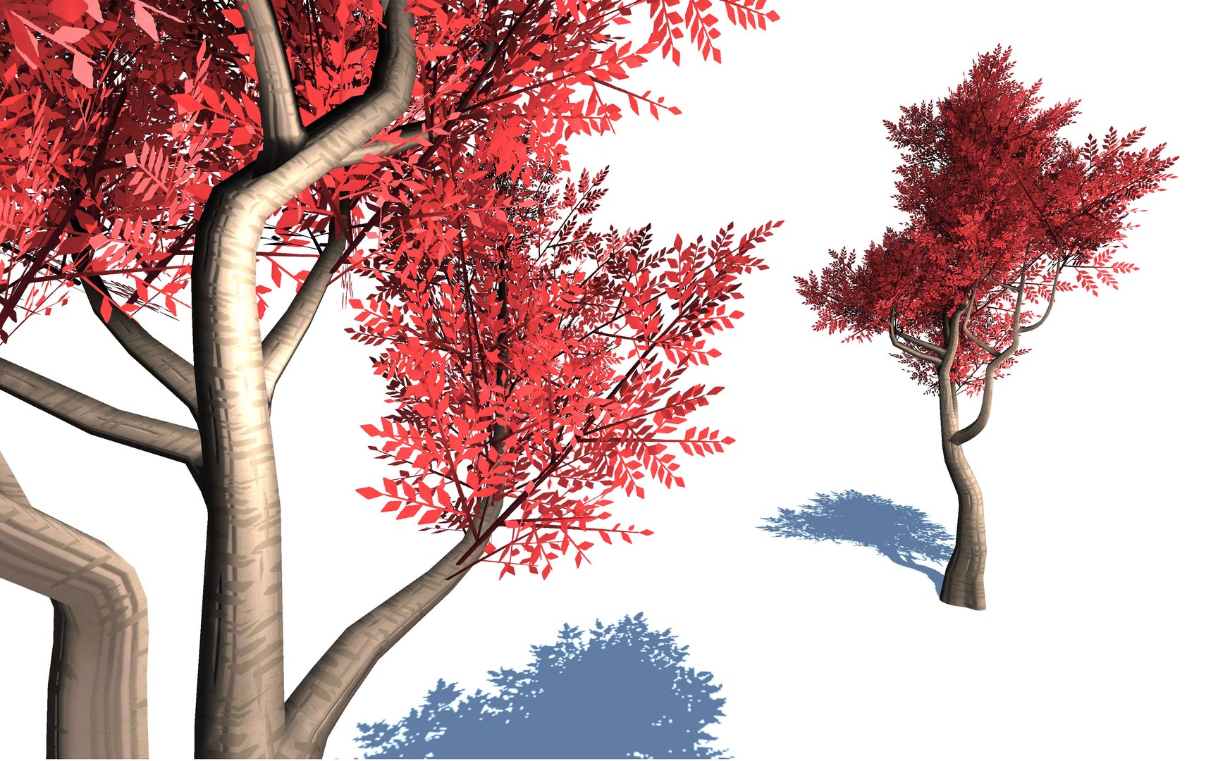 Stylized Colorful Trees 3D Model - TurboSquid 1513617