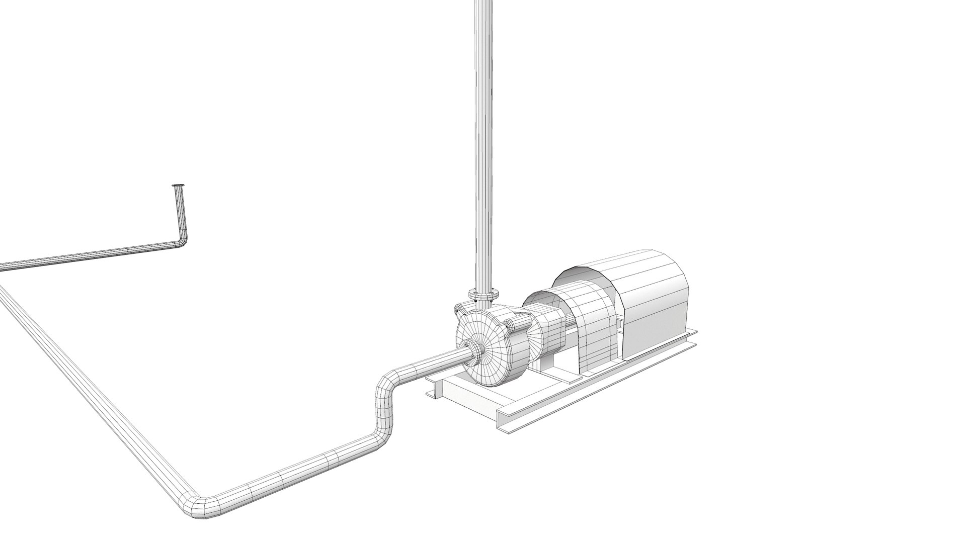Pipe Motor 3D Model - TurboSquid 2139104